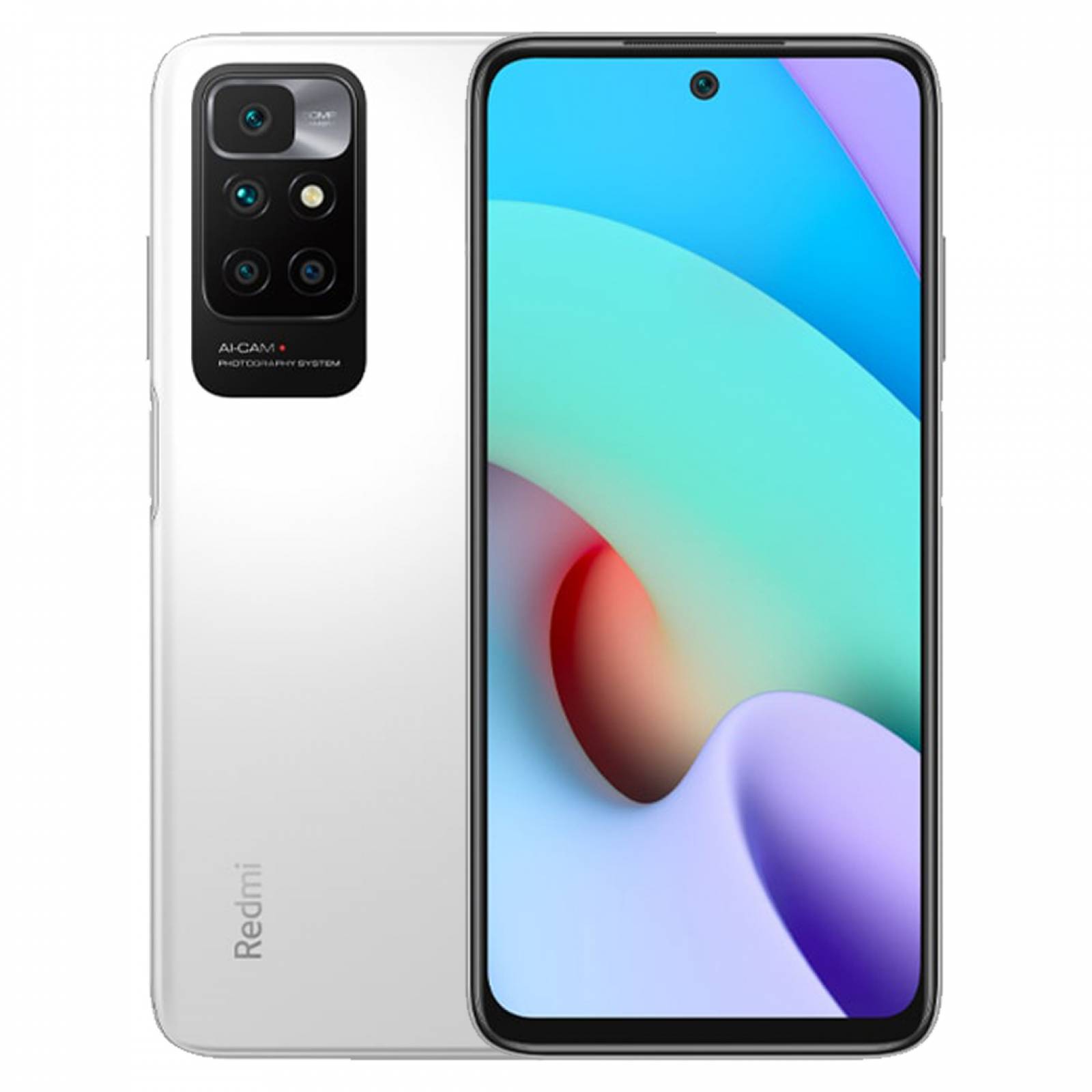 Celular Xiaomi Redmi 10 2022 Dual Sim 128GB Pebble White 4GB Ram