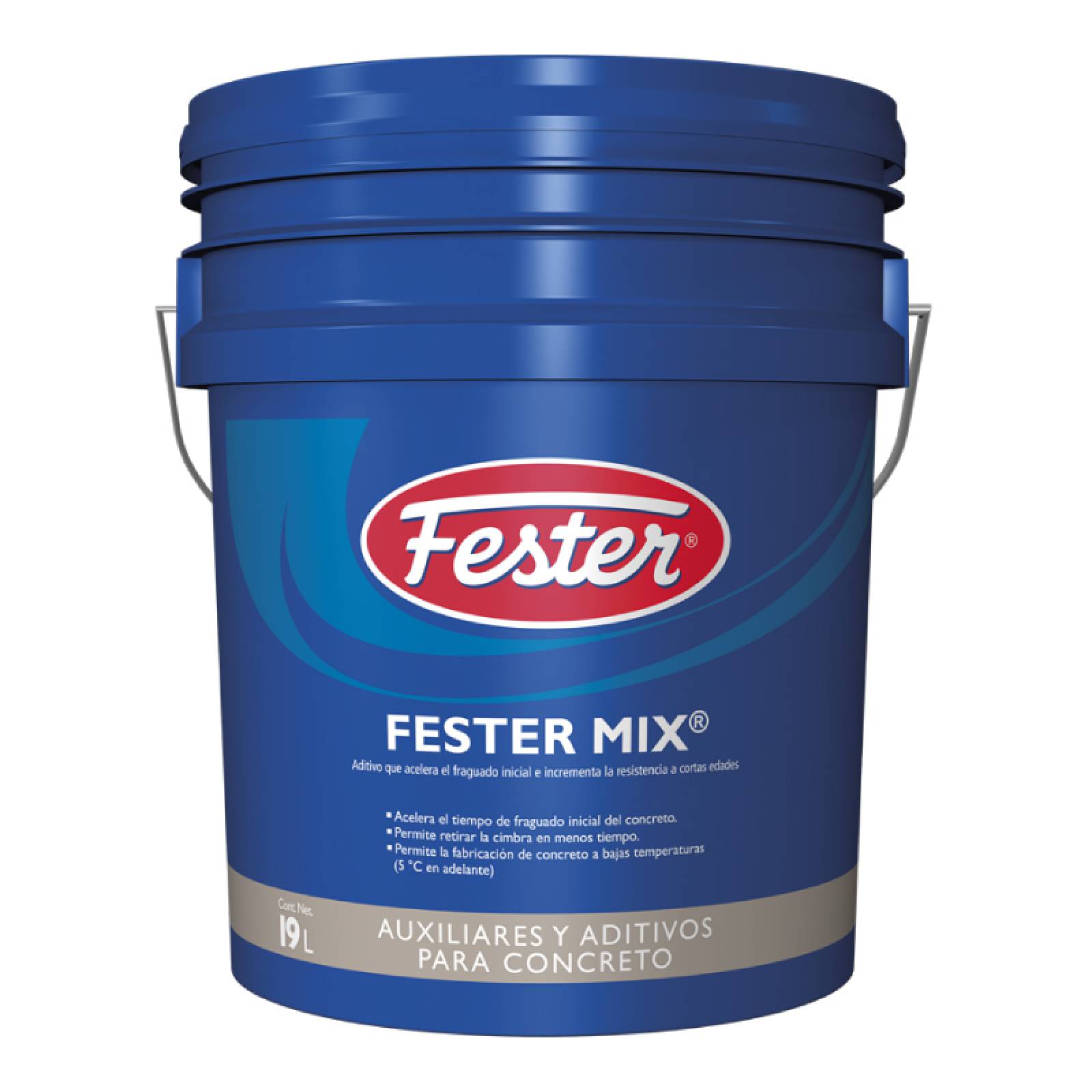 Acelerante Fraguado Inicial E Incremento Resistencias Edades Tempranas Festermix 19 Litros ...