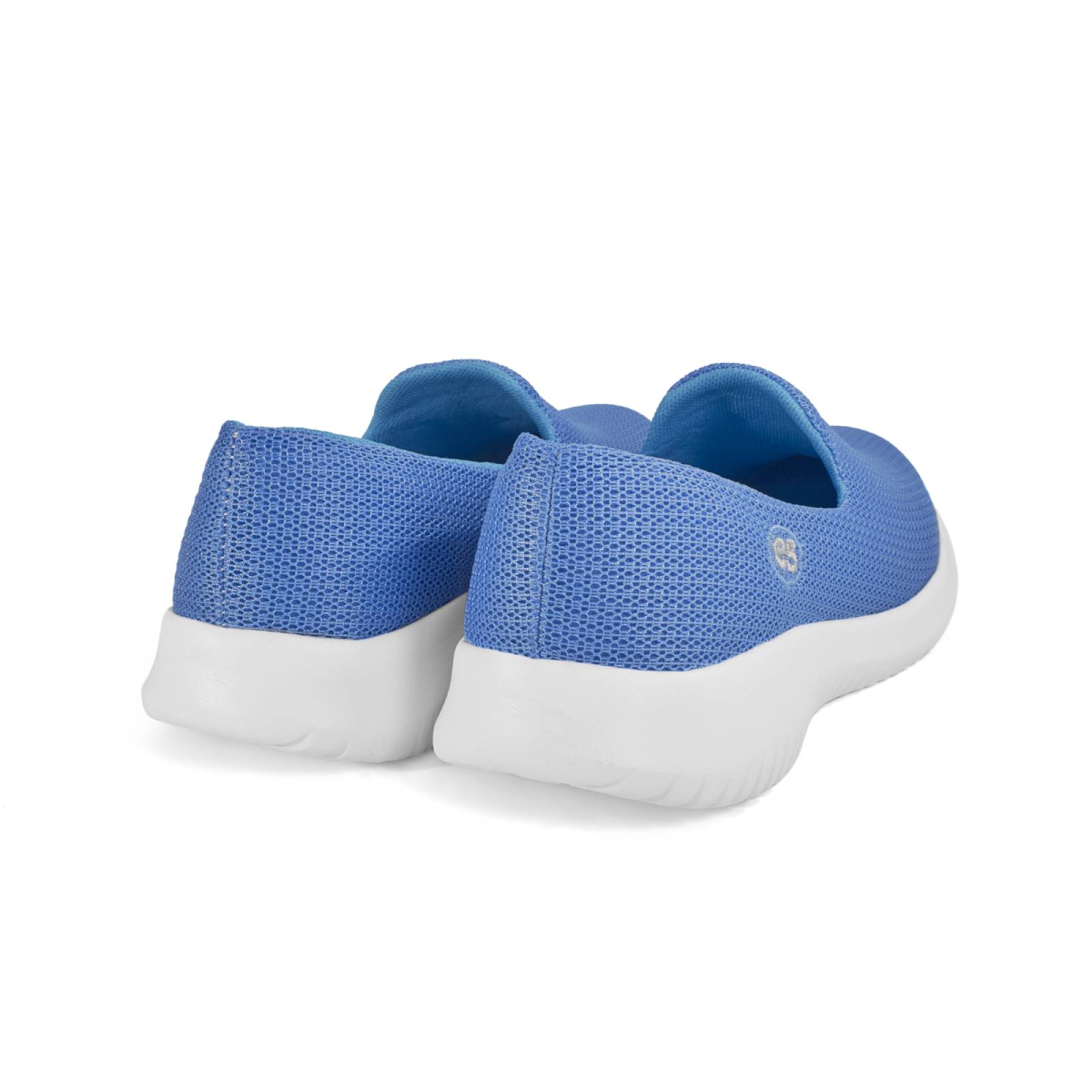 Tenis azules de descanso casuales mujer GO WALK smart Ebony