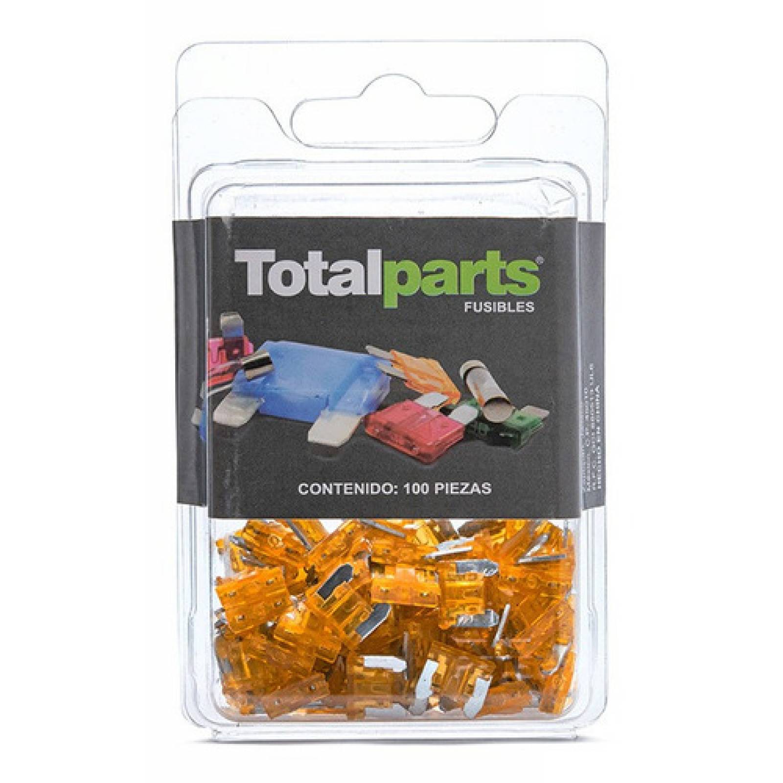 Fusible Clavija Micro Naranja 5 Amps