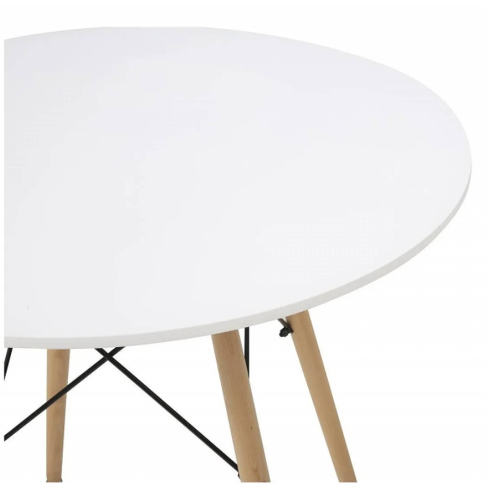 Mesa de Comedor Redonda Minimalista y Moderna.