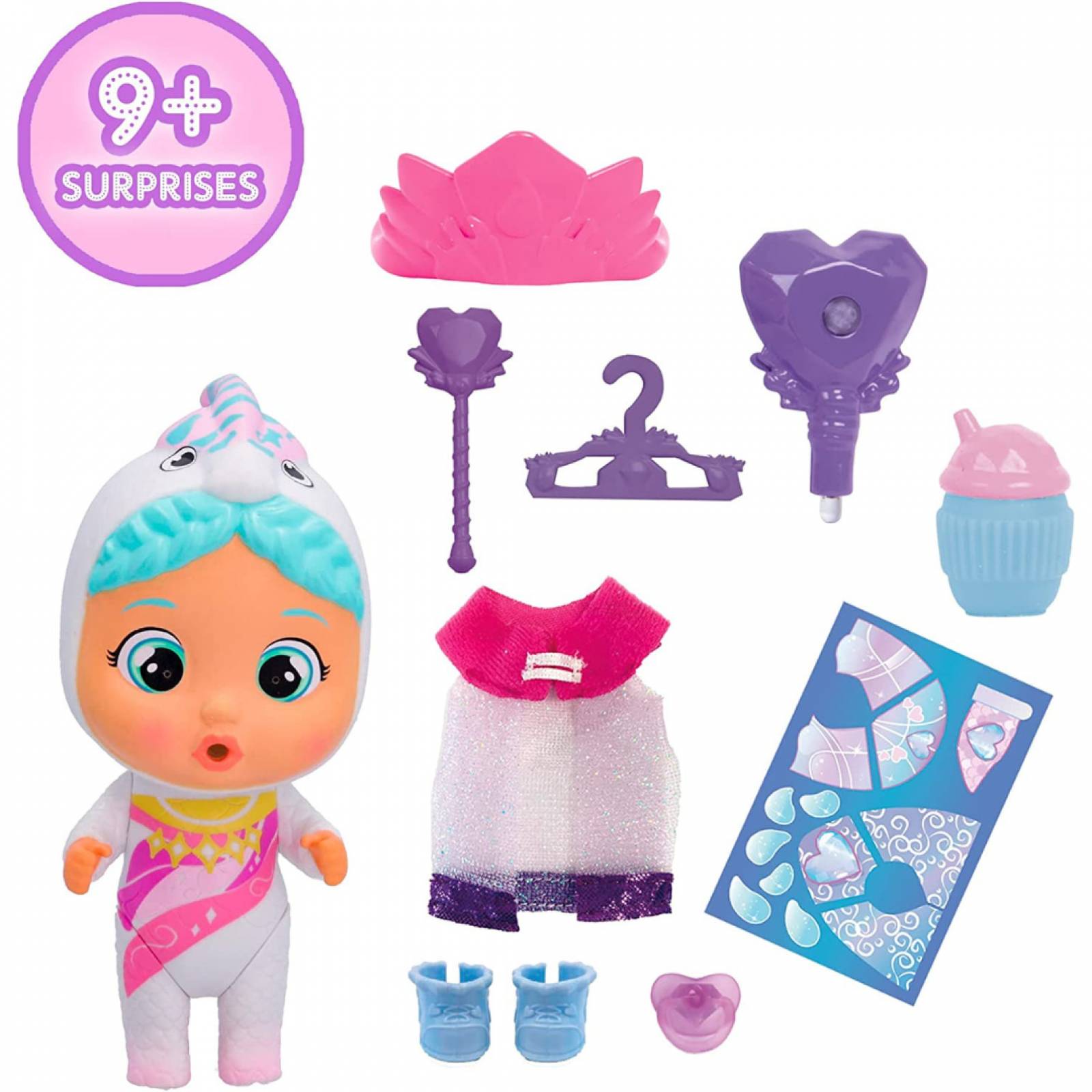 Bebés Llorones Lágrimas Mágicas Icy World Elodie's Crystal Castle