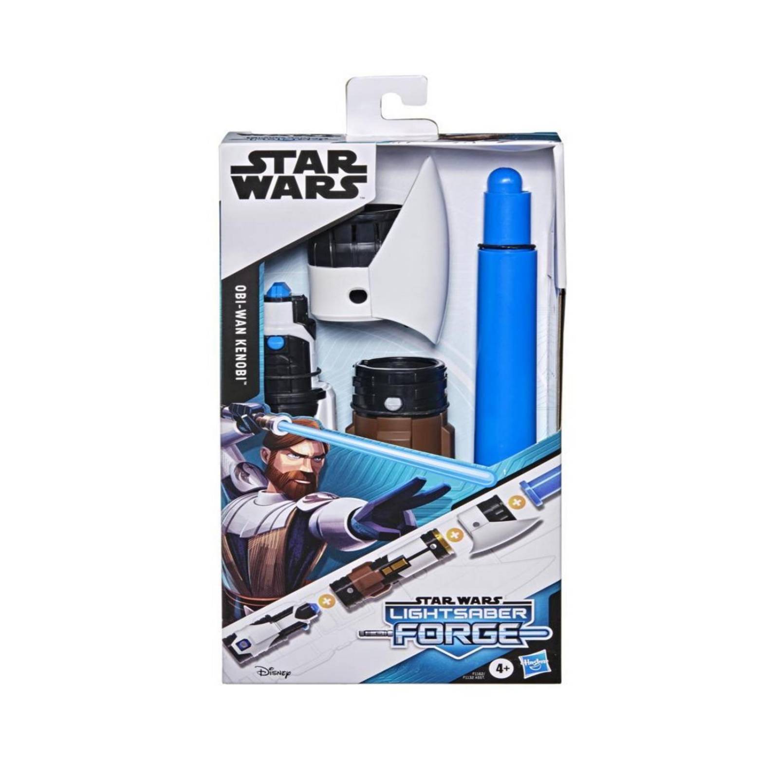 Star Wars Lightsaber Forge: Obi Wan Kenobi Sable Azul Desplegable