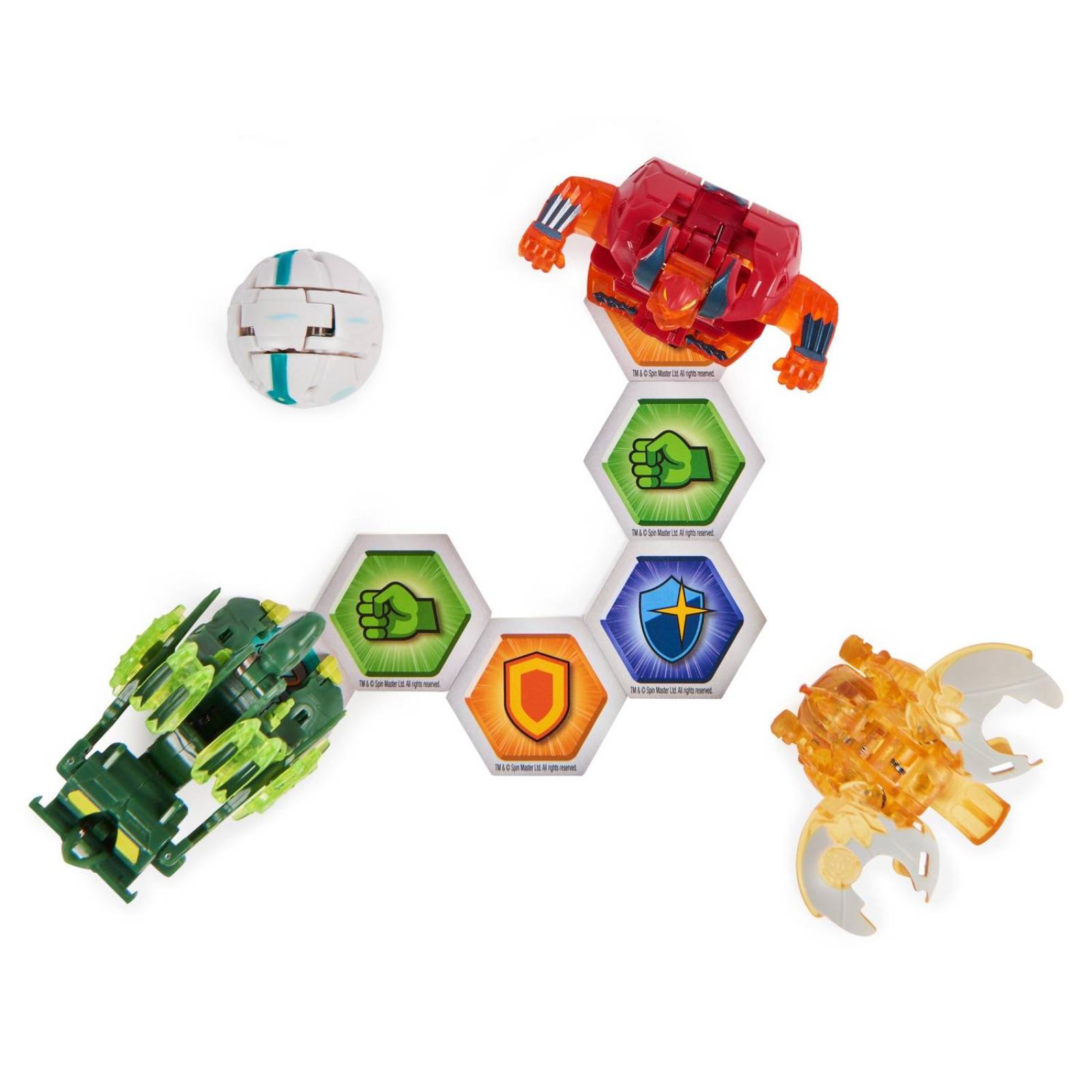 Bakugan: Bakugan Legends - Pack Dragonoid Nova, Ultra Trox, Geogan ...