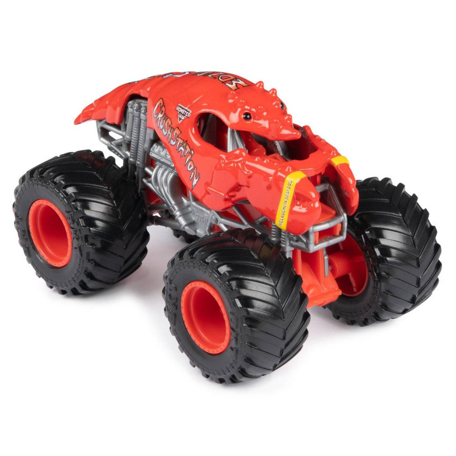 Monster Jam: Octon8Er Vs Crushstation Escala 1/64 2 Pack