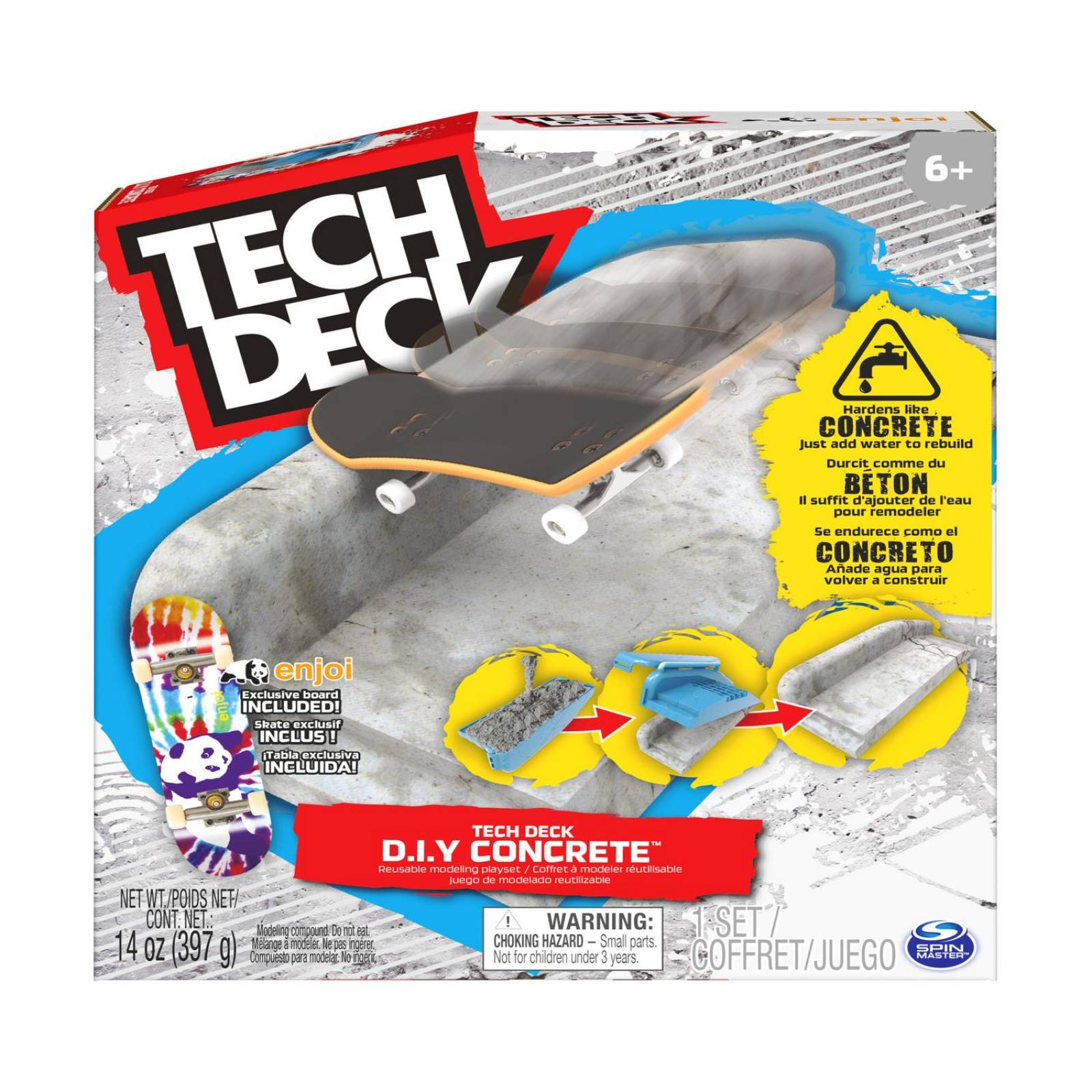 Tech Deck: Set Diy Concrete