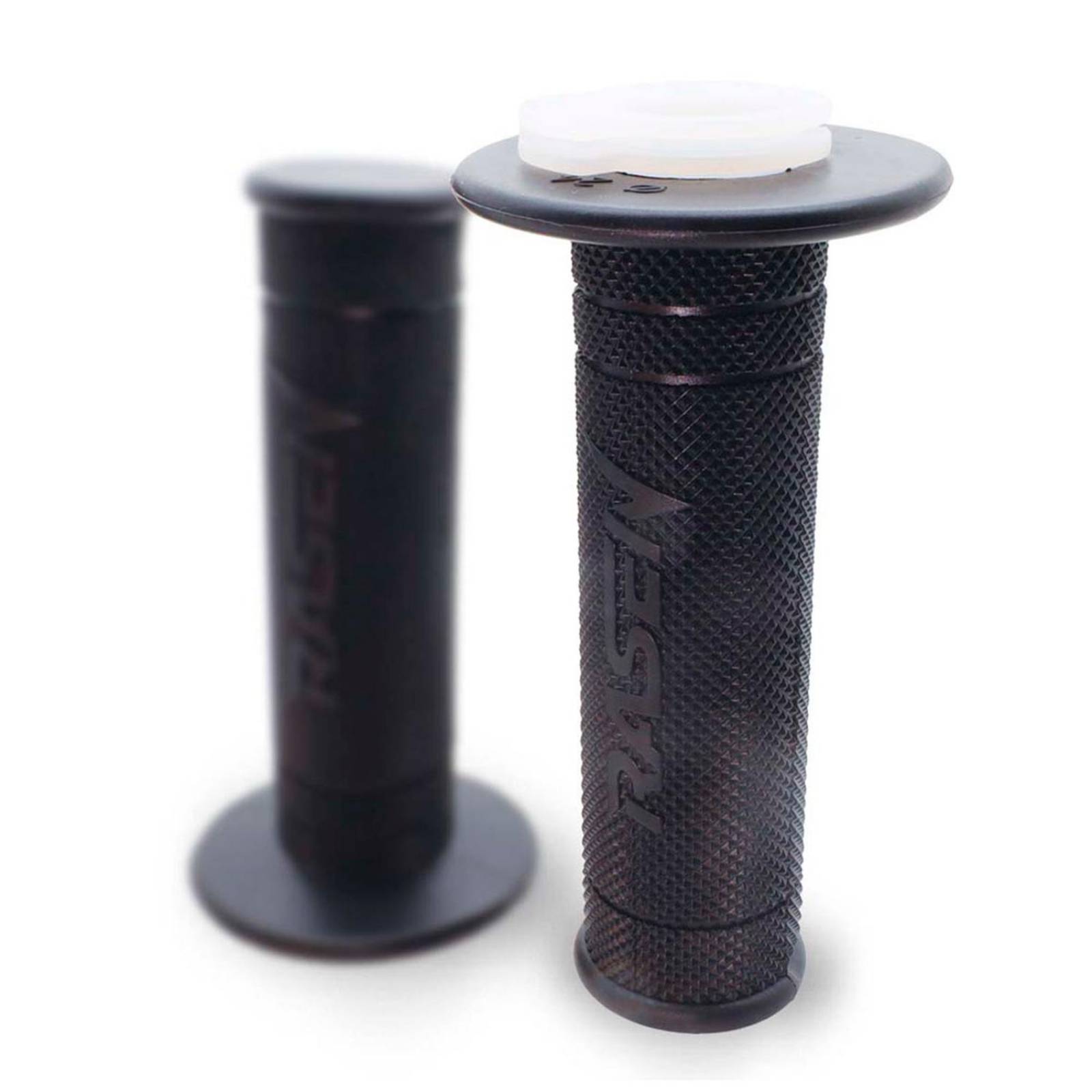 Puños Para Moto Rasen De Caucho Tipo Fibra