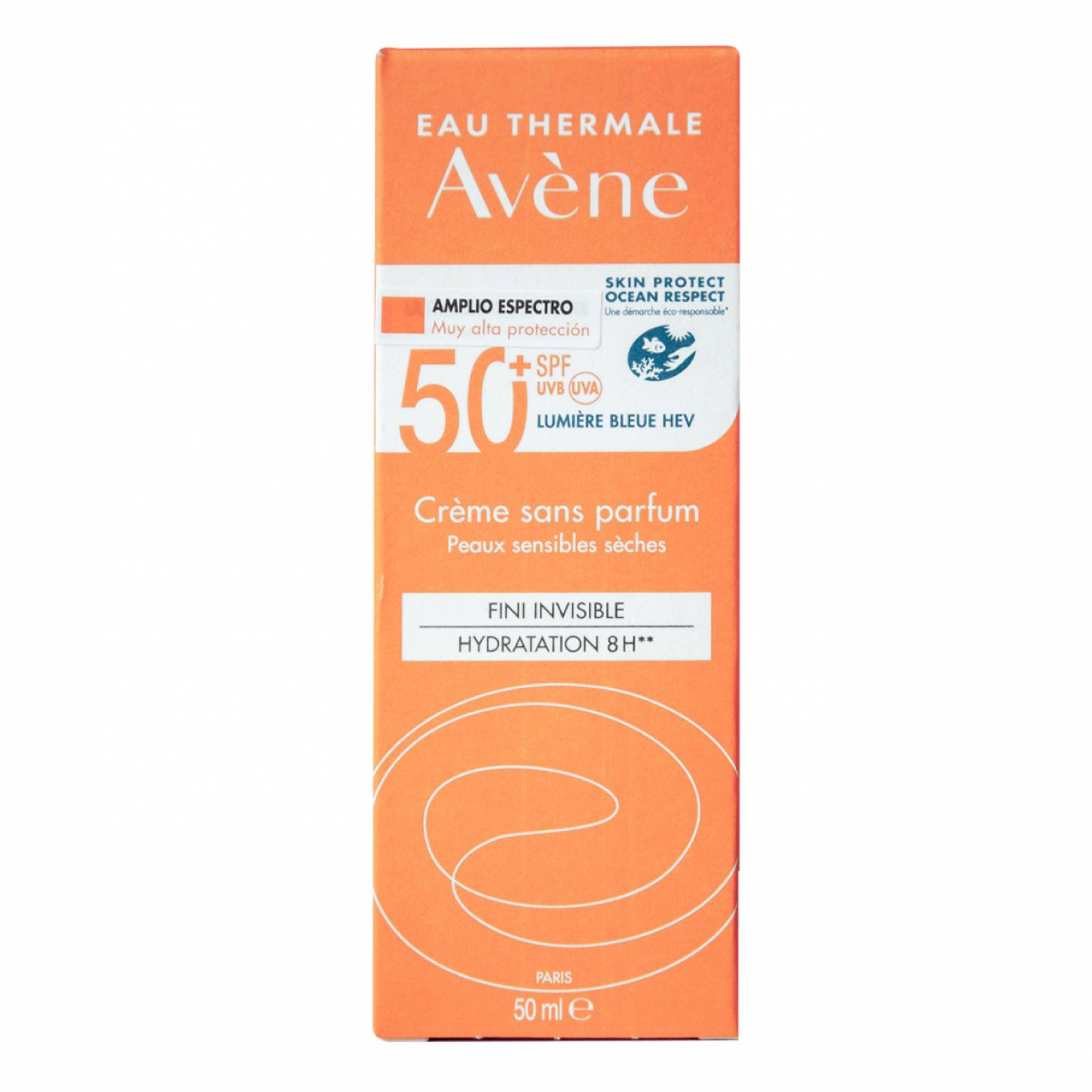 Avene Crema sin color FPS 50+ Ep de 50 ml
