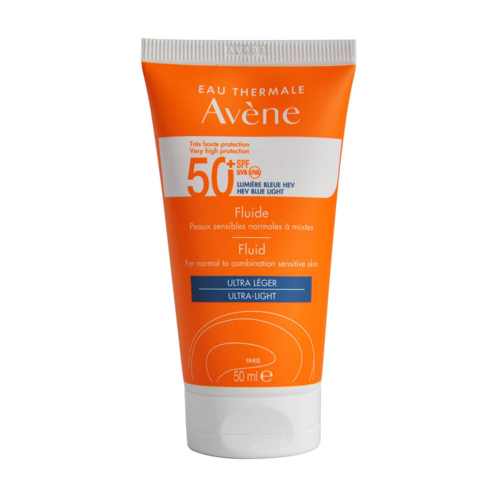 Avene Protector Solar Fluido FPS 50+ 50 ml