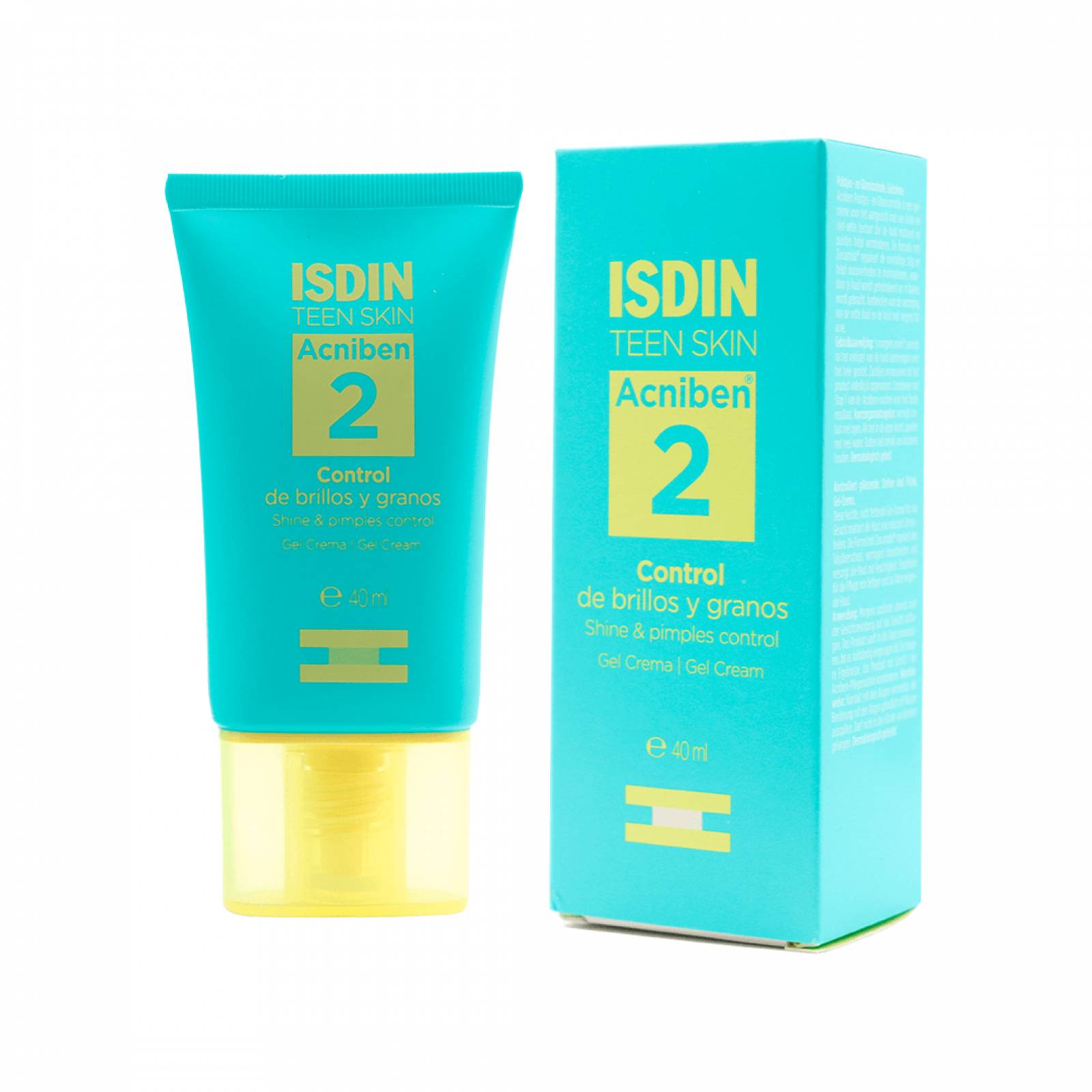 Isdin Acniben Control De Brillos Y Granos Gel Crema Facial 40 ml