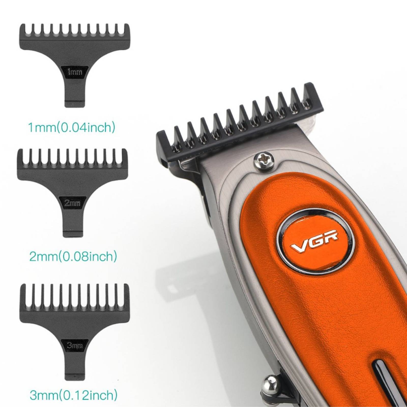 VGR V-262 Trimmer Perfiladora Terminadora Detailer De Cabello Profesional Recargable Máquina ...
