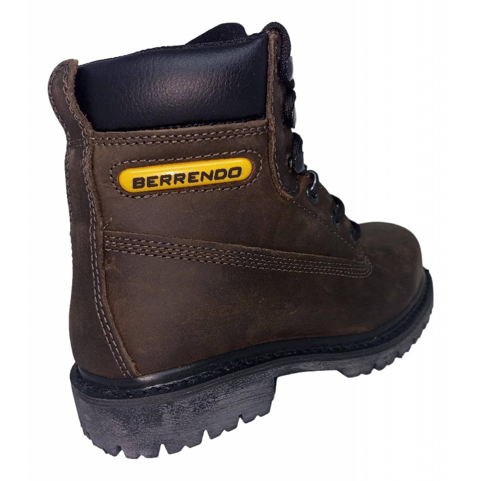 Bota De Seguridad Caballero Berrendo Mod 124 Color Café