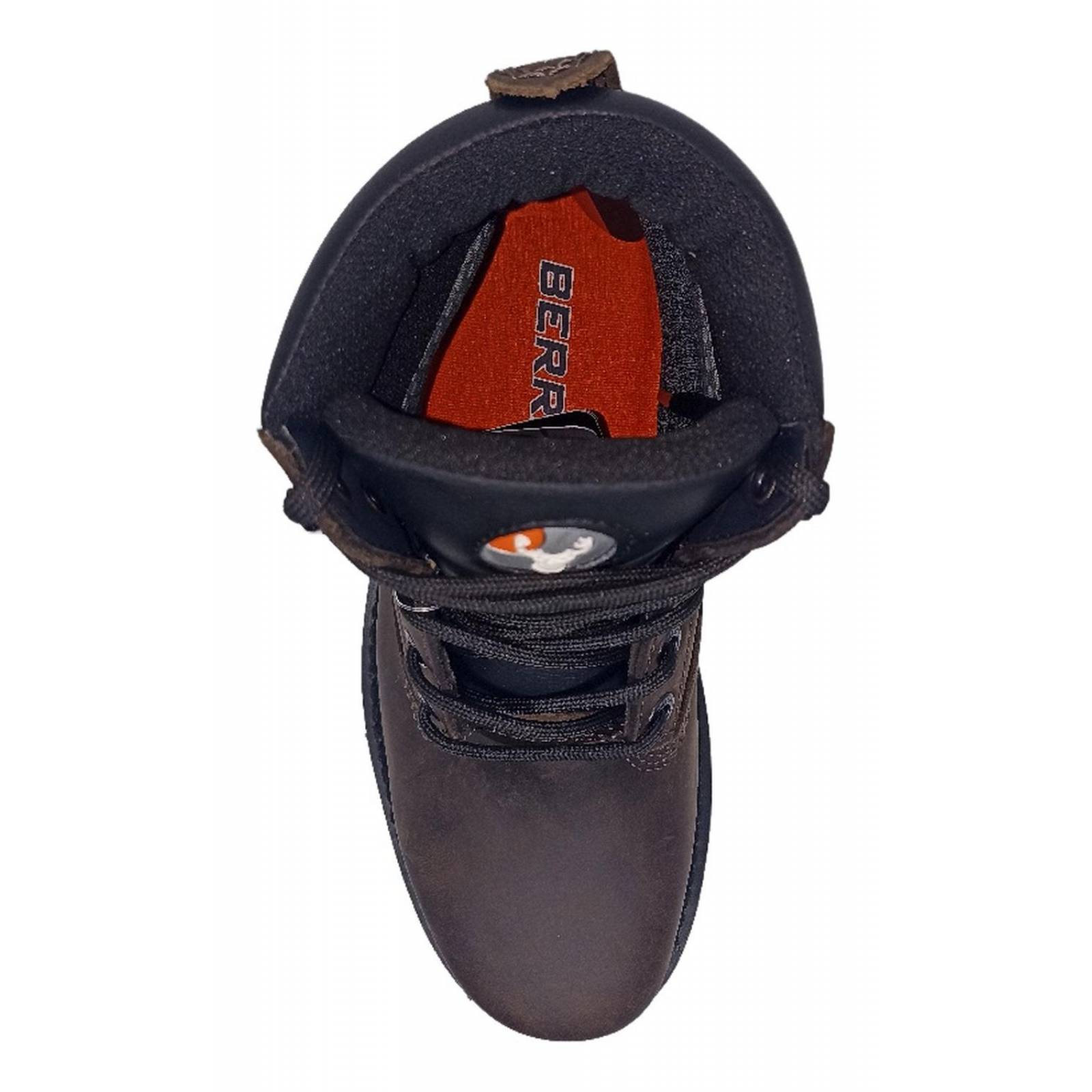 Bota De Seguridad Caballero Berrendo Mod 124 Color Café