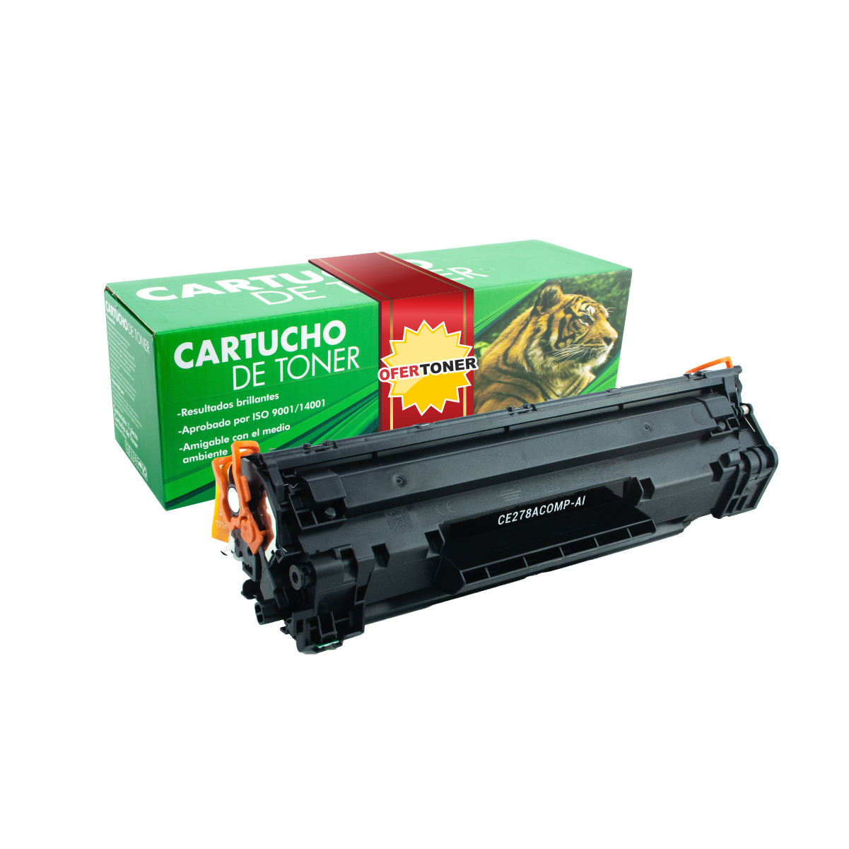 Toner CE278A 78A Compatible con HP P1566, P1606, M1536 MFP, P1560 Negro