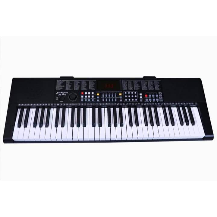 Teclado Musical Latin Keyboard Lks-pa-10 61 Teclas Negro