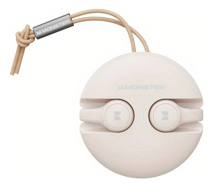 Audífonos Inalámbricos Con Clip Bluetooth Monster Xkt21 Beige