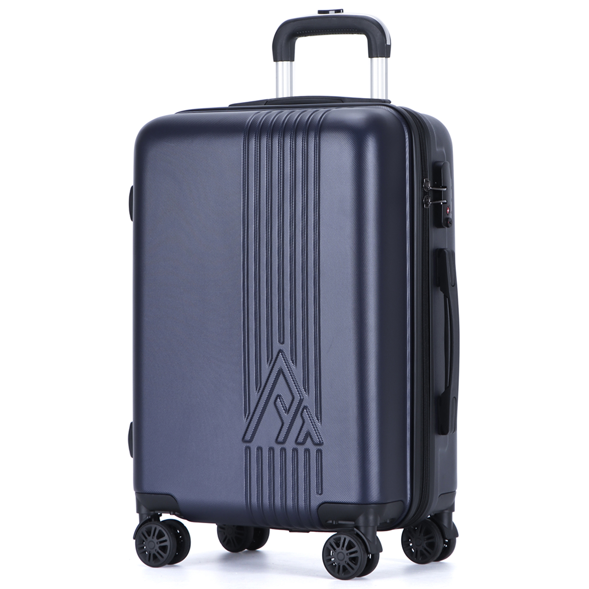 Maleta de viaje Carry On de mano cabina 20 pulgadas 10 kg ABS doble ...