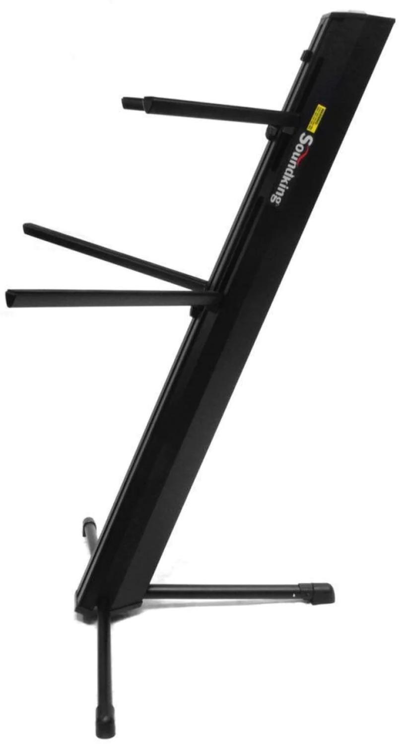 Soundking SK102 Base Para 2 Teclados Reforzada Plegable.