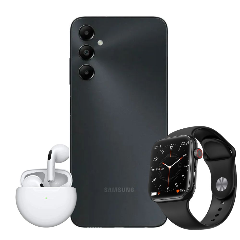 Combo Samsung Galaxy A05S Smartwatch Buds Pro 6.