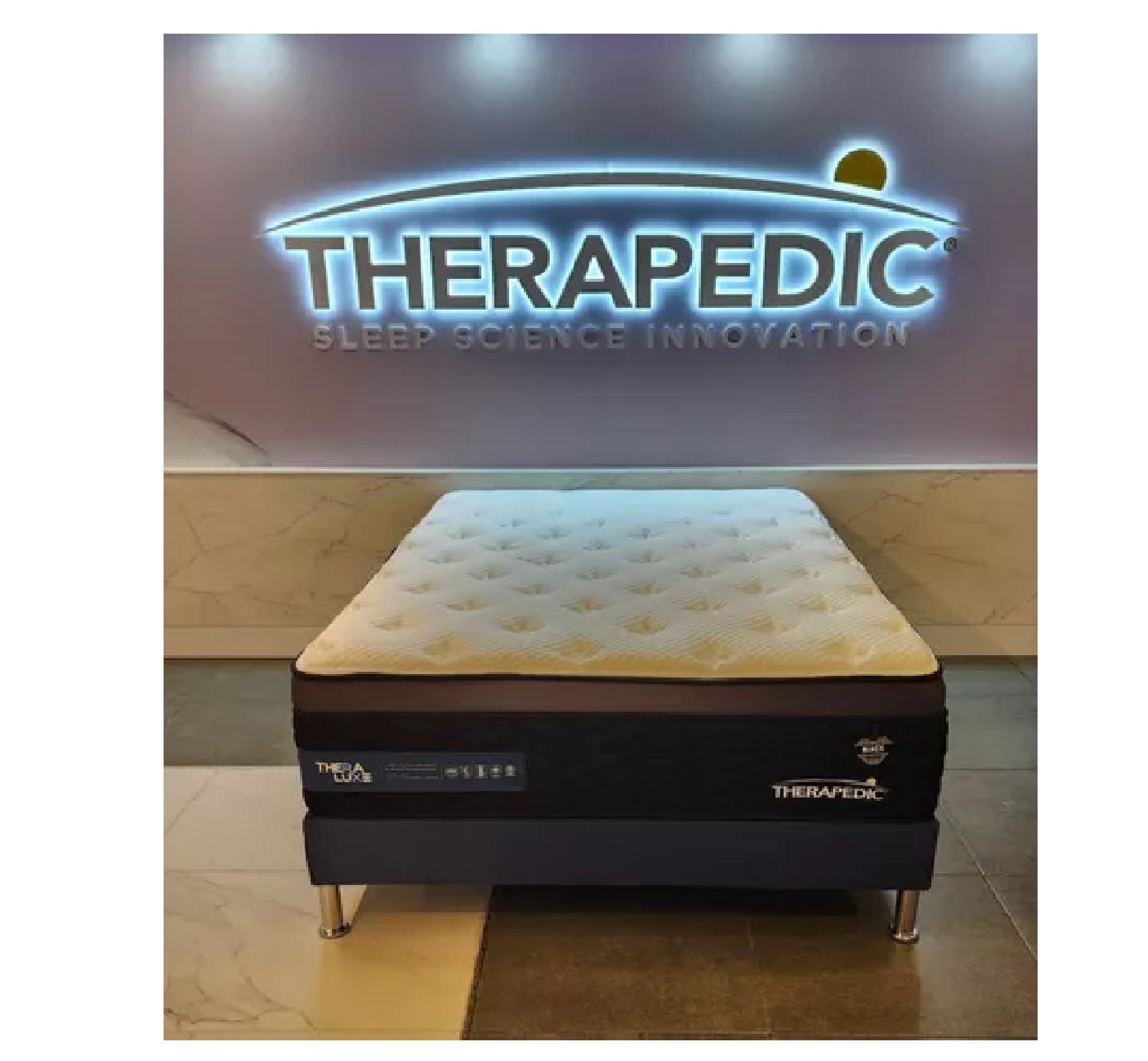 Colchon King Size Therapedic Ebony Thera Luxe.