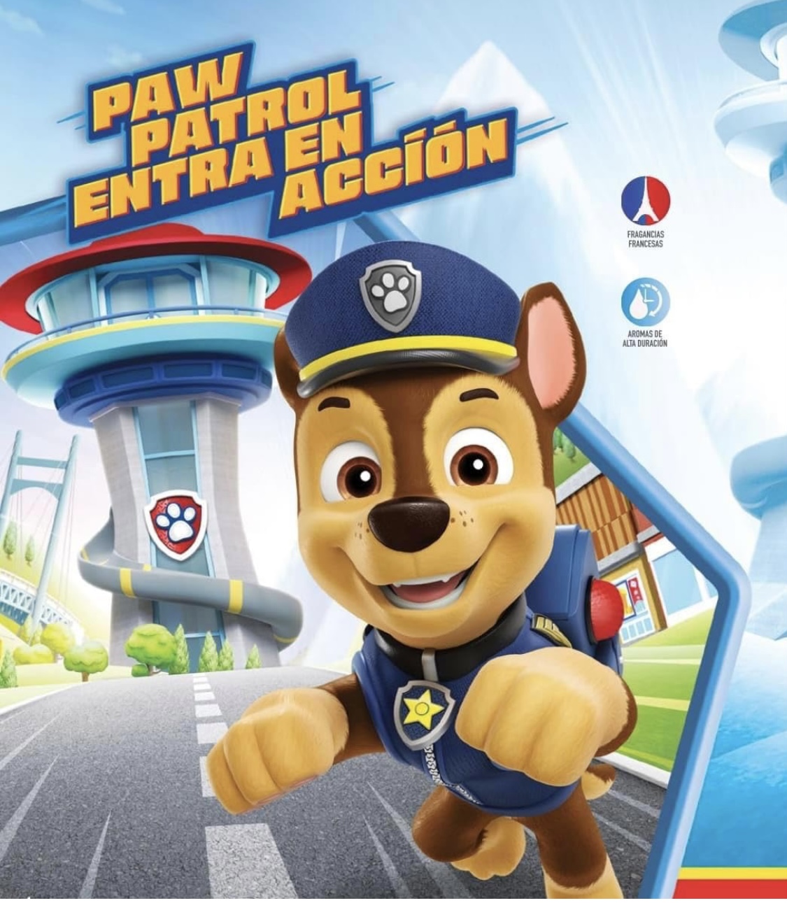 PAW PATROL CHASE PERFUME PARA NIÑO PERFUME INFANTIL NICKELODEON 65ml