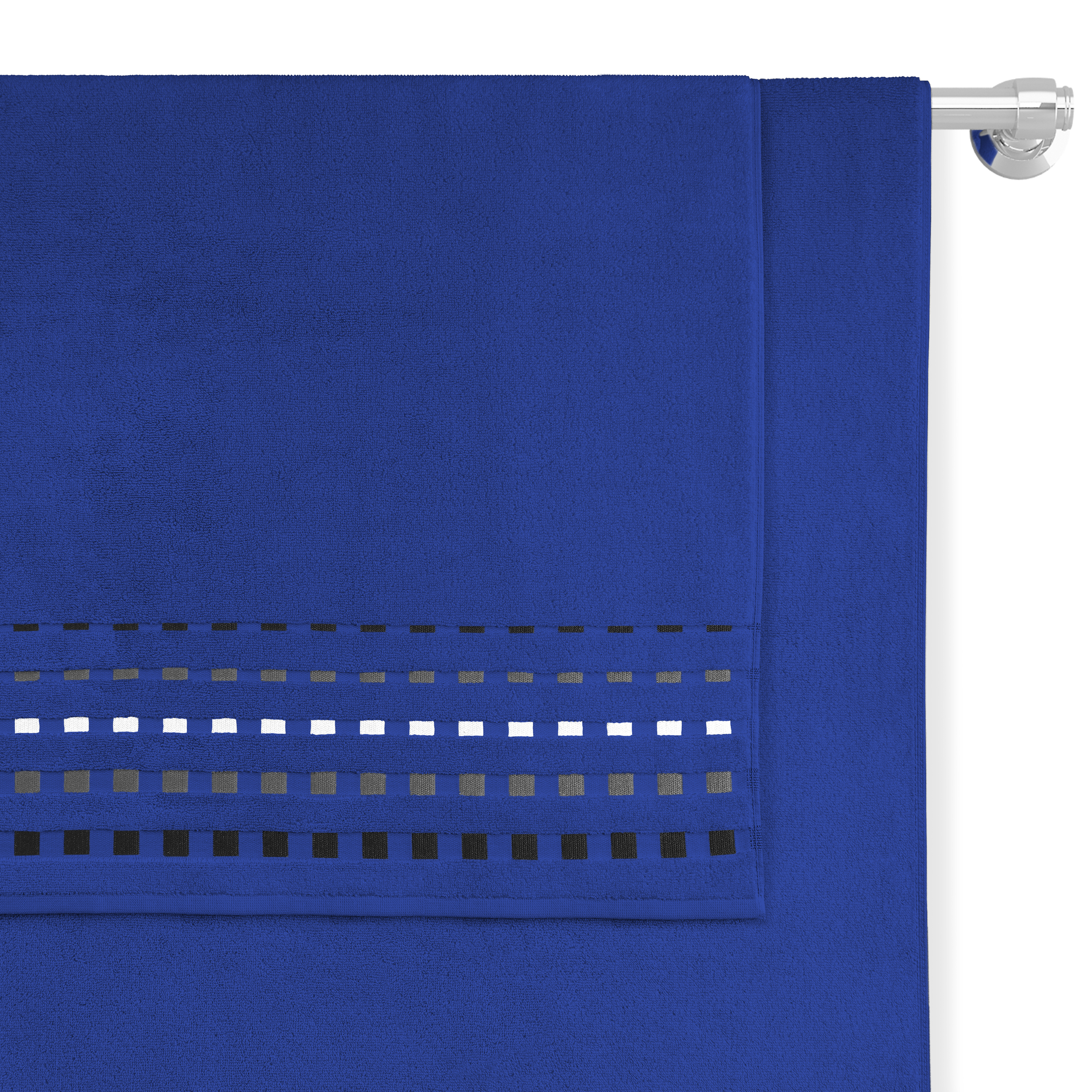 Toalla Azul Marino Medio Baño 100% Algodón Egipcio Suave absorbente