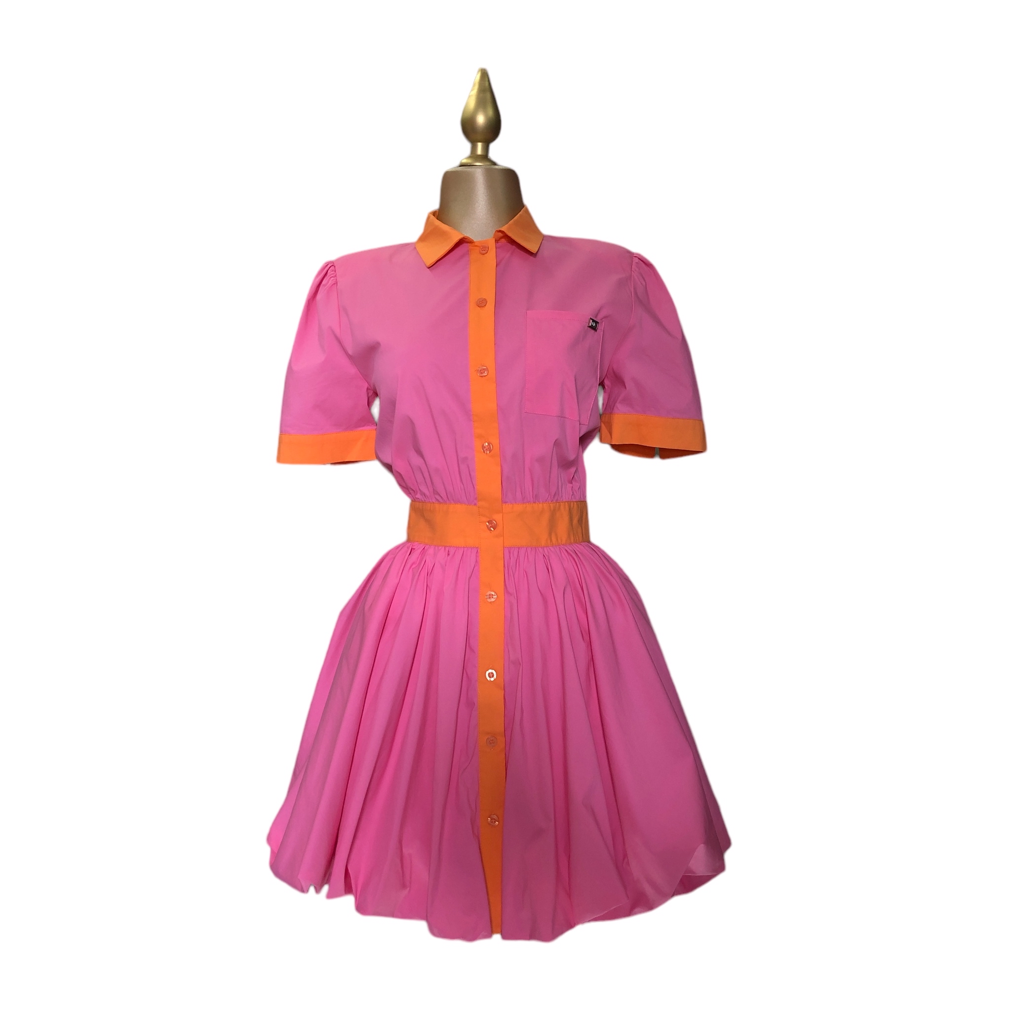 Vestido Pink Bombacho Inferior LC DESIGNS COLLECTION