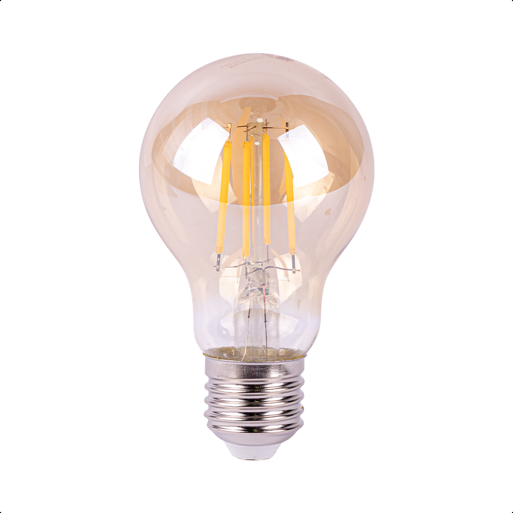 ICON Foco Vintage LED 4W Atenuable Luz Cálida 2500K Tipo Bulbo A60 Base E27