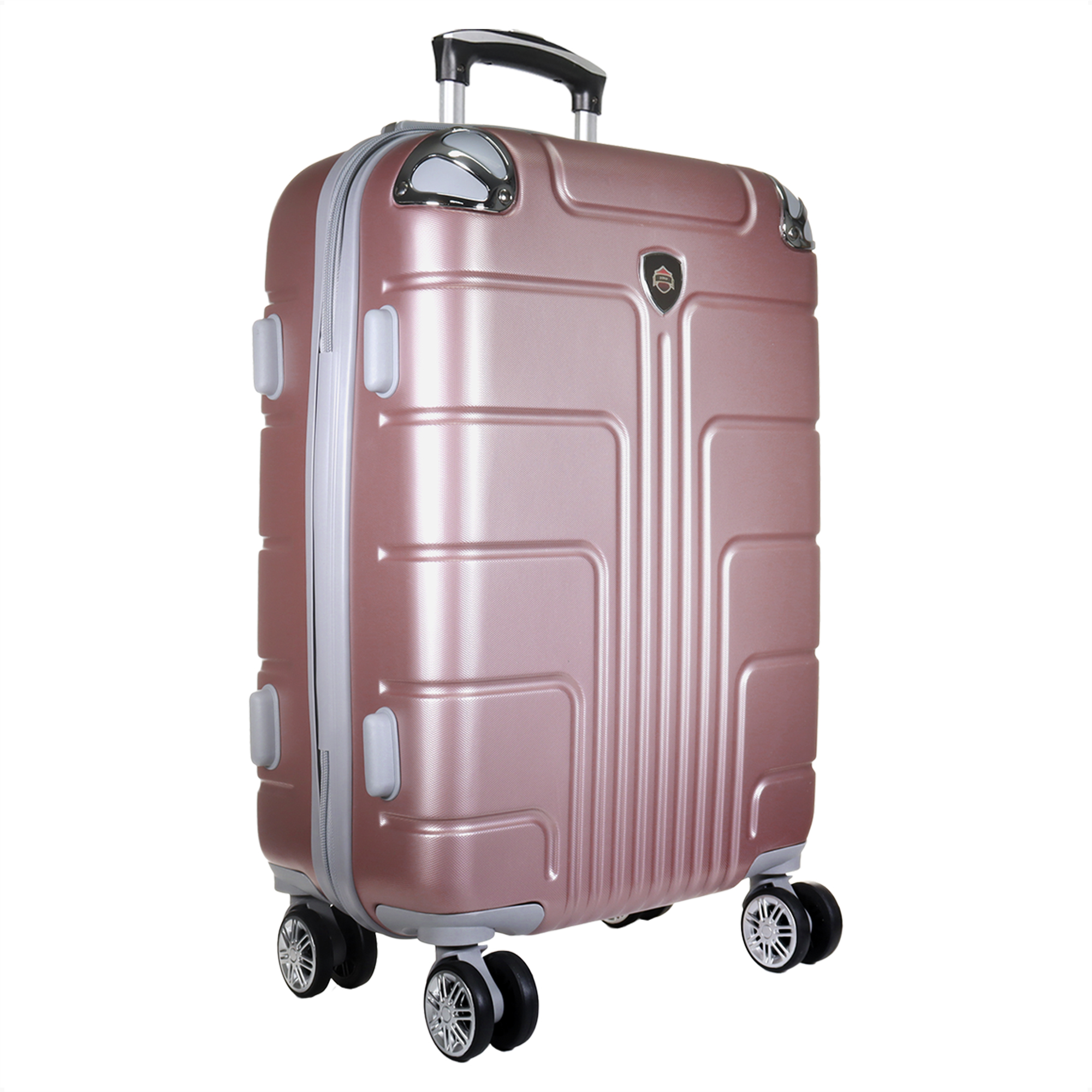 Maleta Carry On Con Ruedas 360 Color Oro Rosado