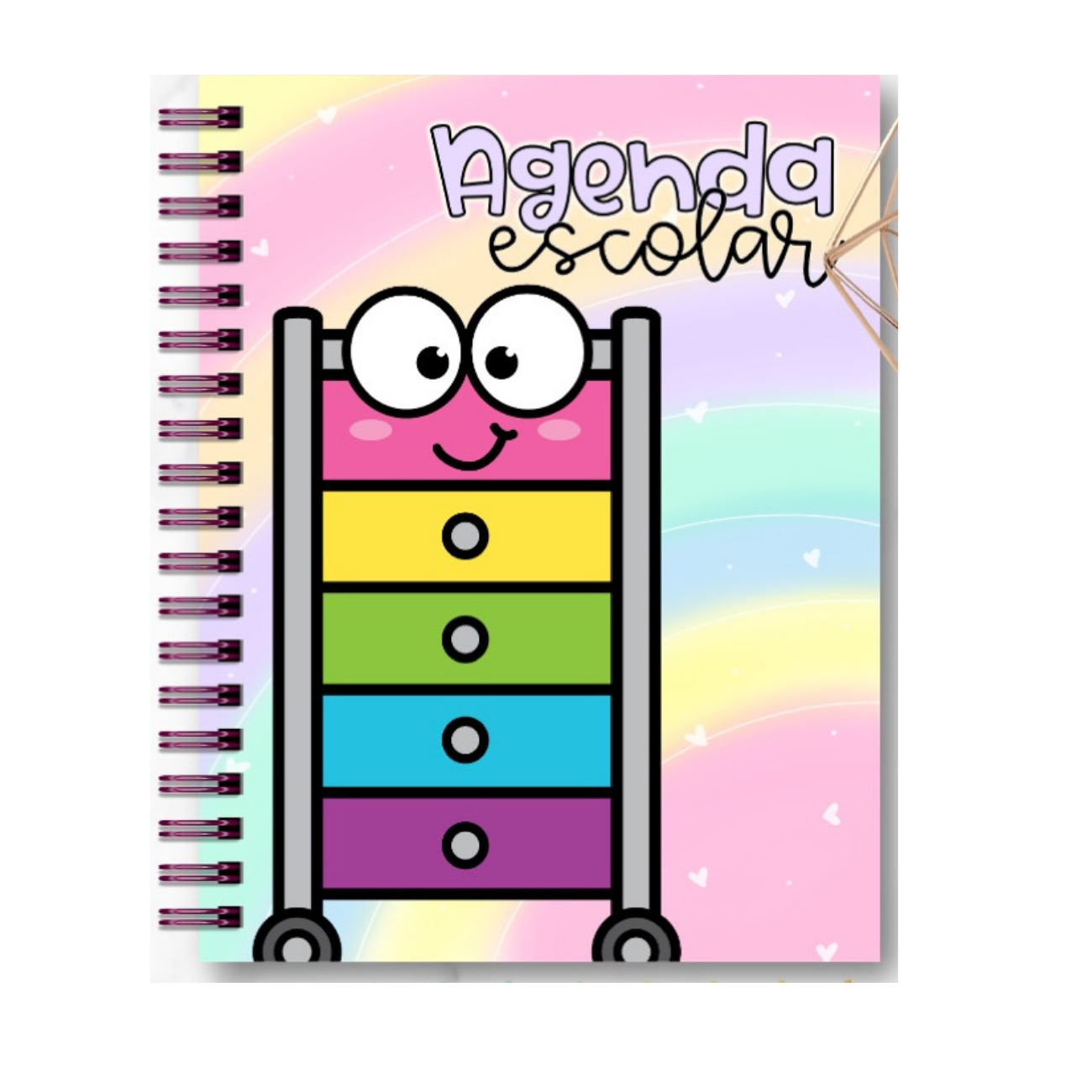 Agenda Escolar Docente Space 03 Agenda 2024 - 2025