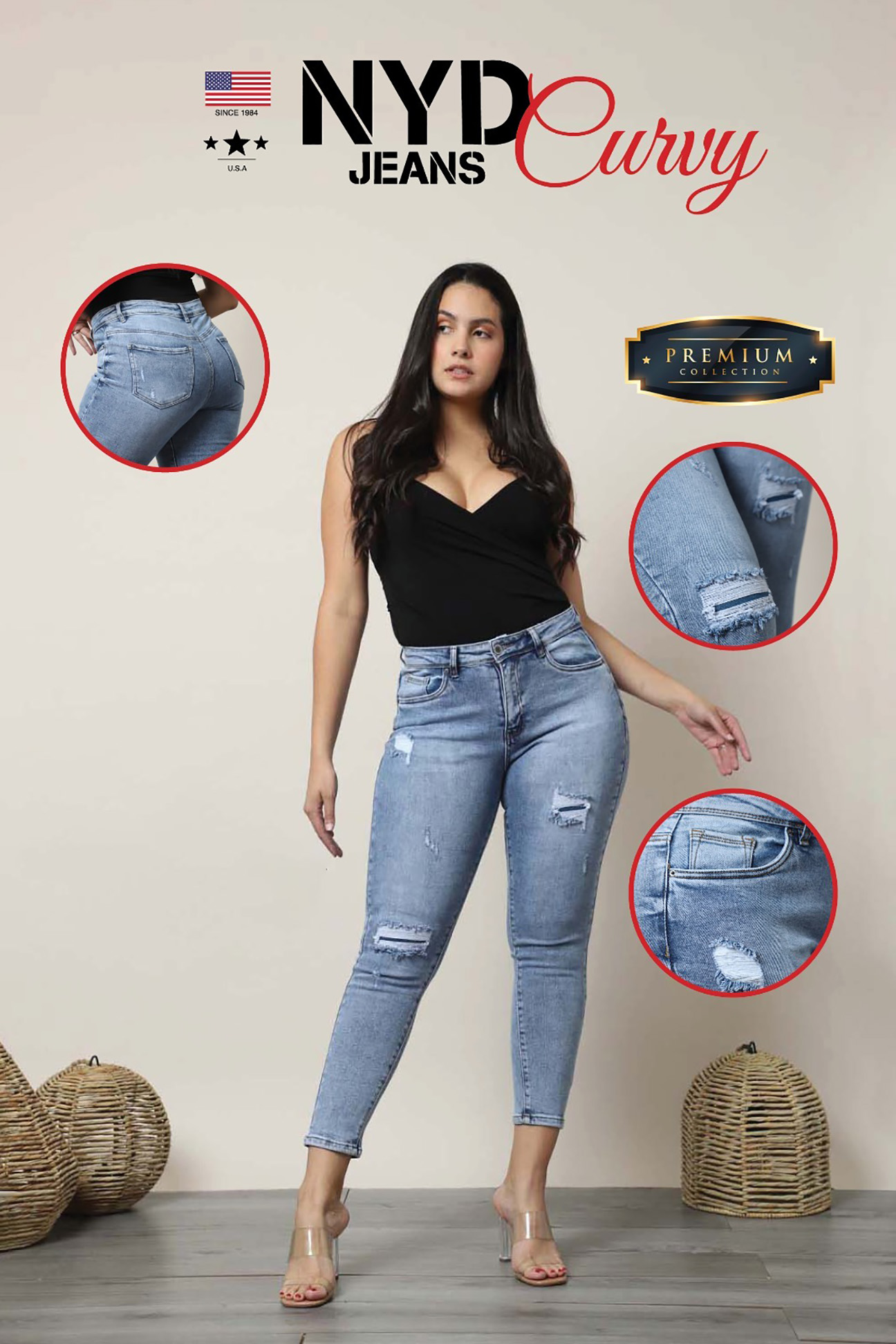 NYD Mujer Jeans 010038