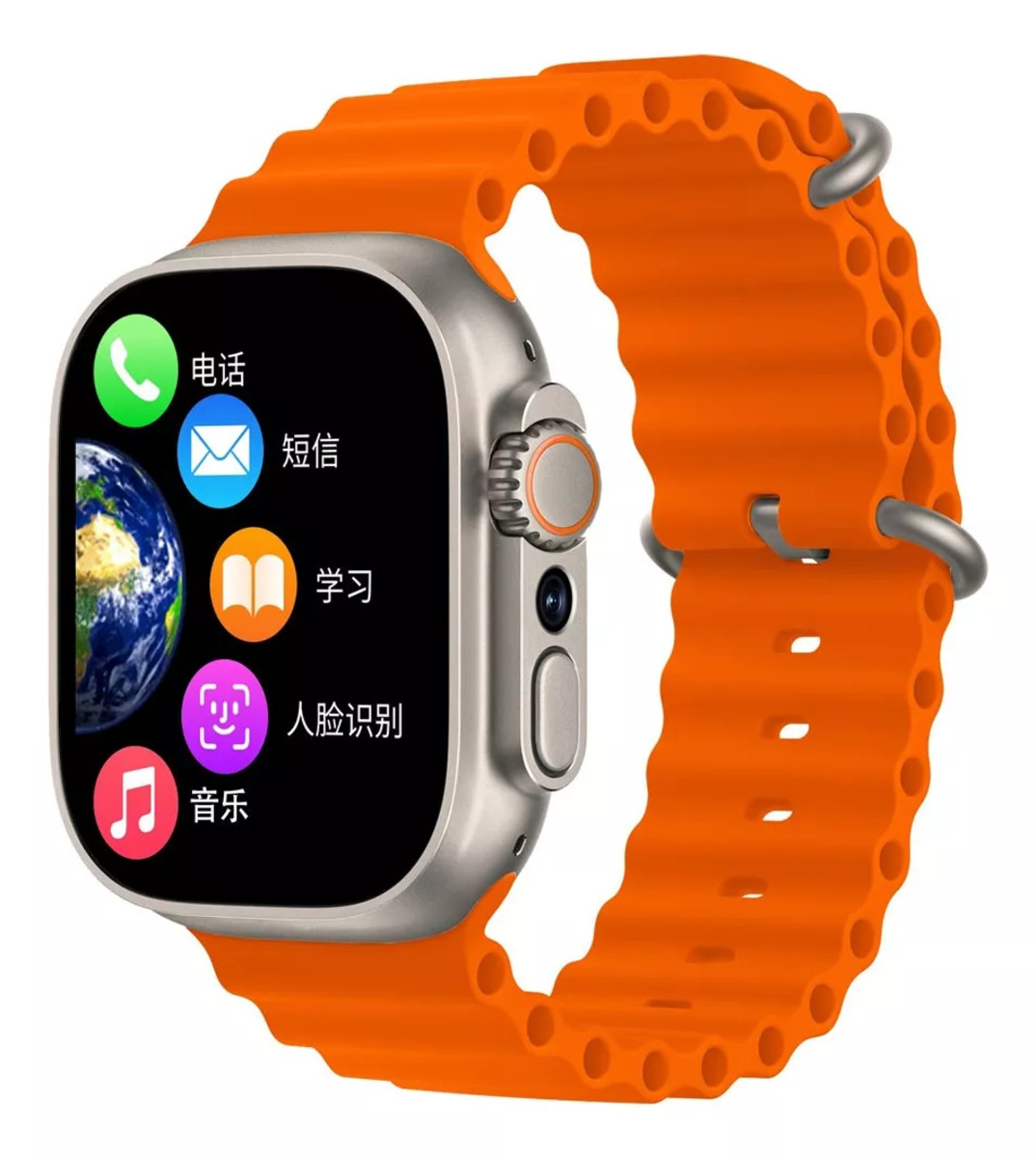 Reloj Android Watch Fralugio HK Ultra One 2GB RAM 16GB ROM NARANJA