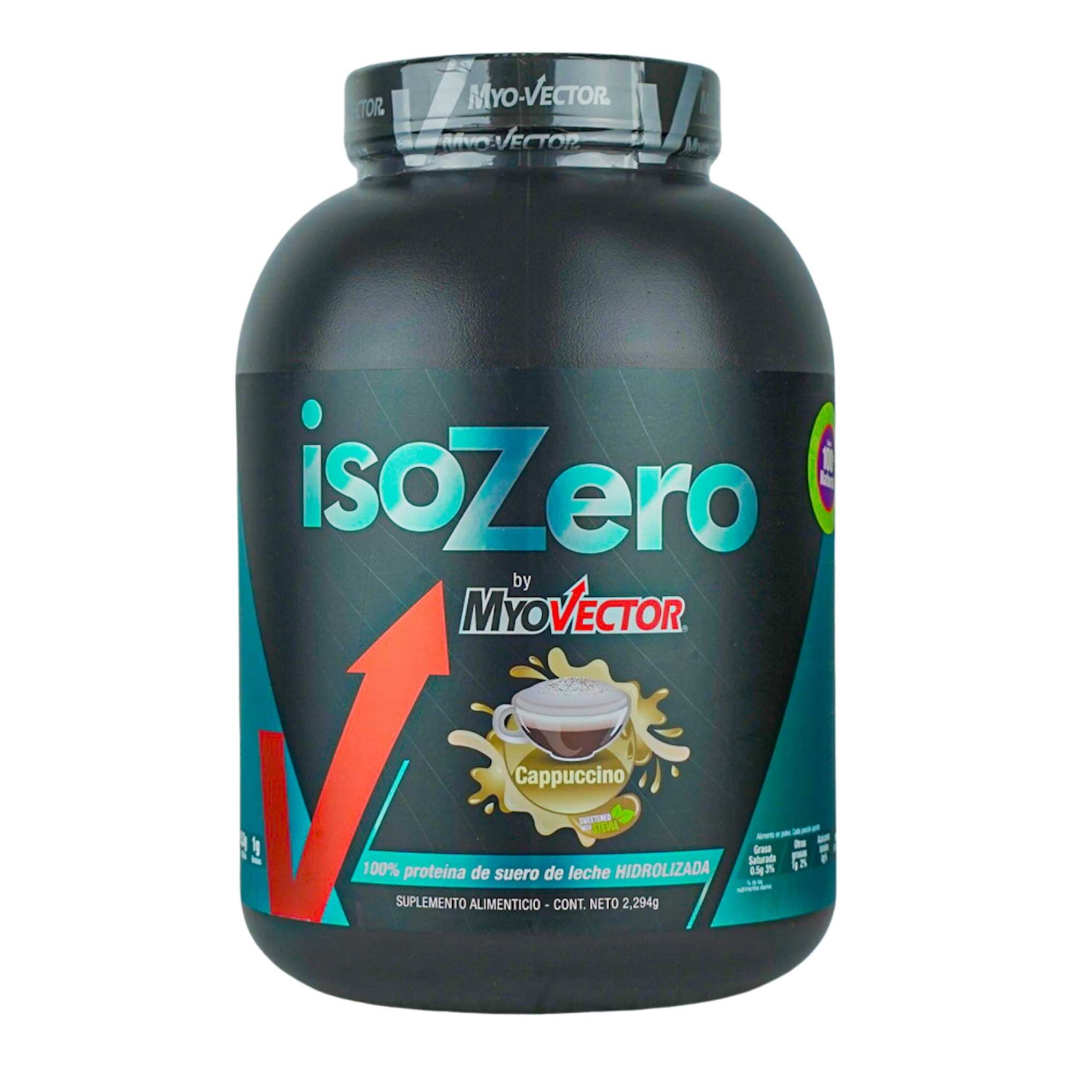 Myo Vector, Iso-Zero, Capuchino, 100% proteína asilada de suero de ...