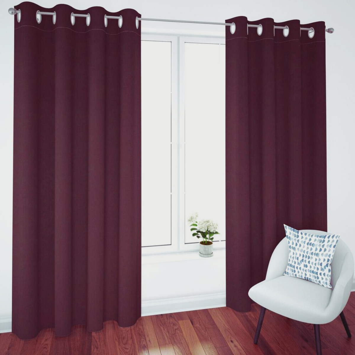 Cortina BlackOut Rebeca - 2 Paneles calidad Premium 95% Oscuridad- 300 ...