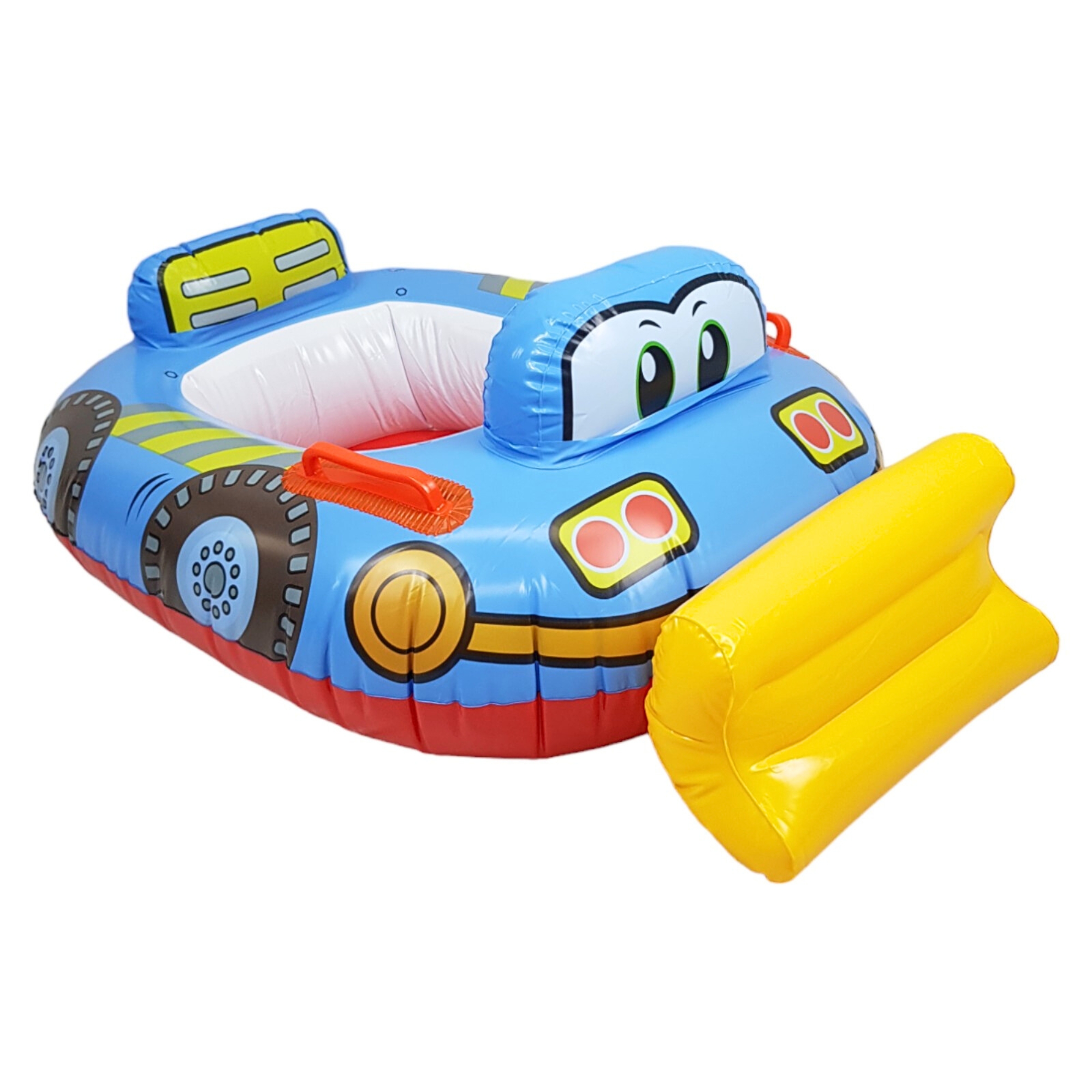 Inflable para Niños Flotador de Alberca Diseño Cochecitos - Azul