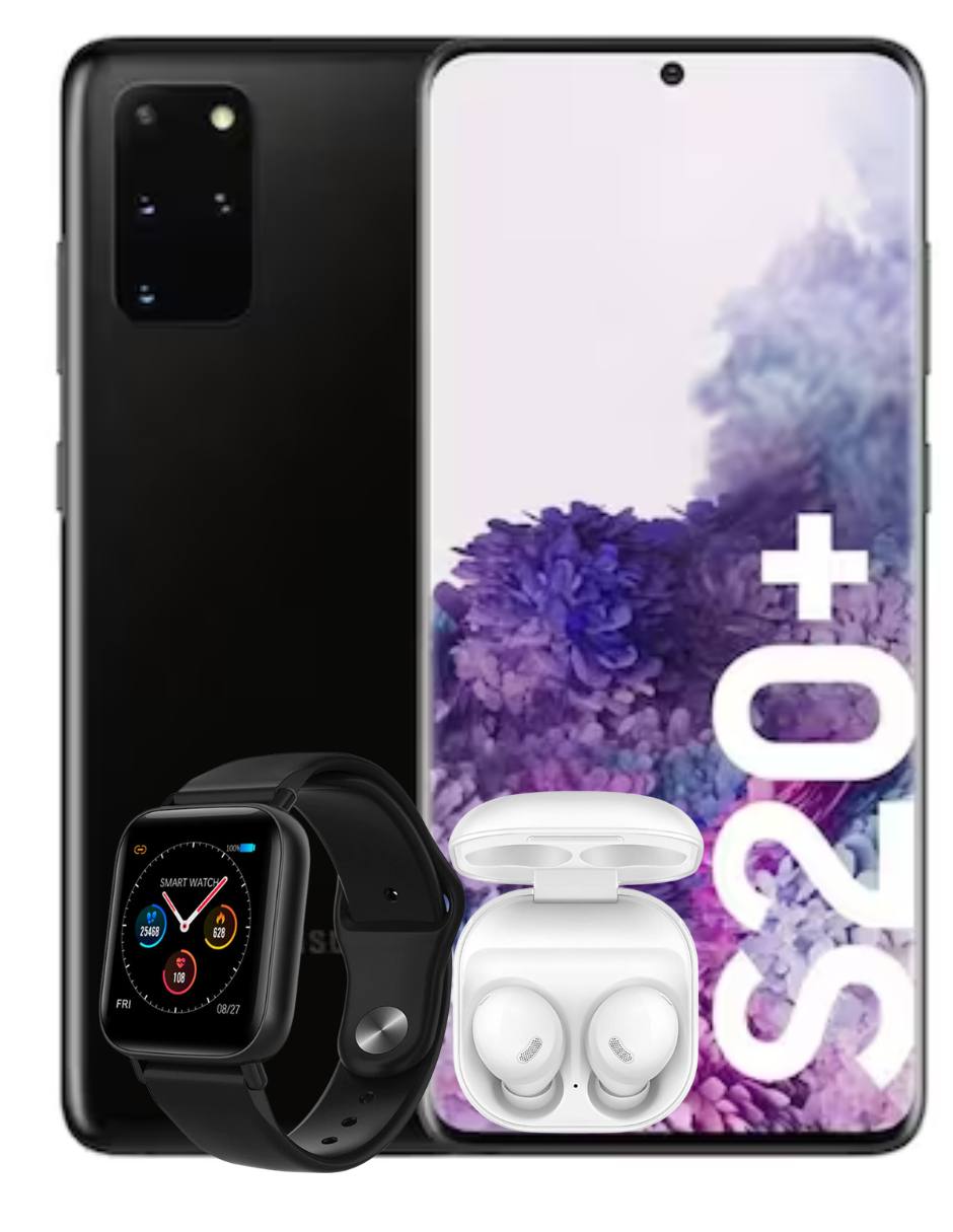 Combo Samsung Galaxy S20 Plus 128GB 8GB RAM Reacondicionado Grado A ...