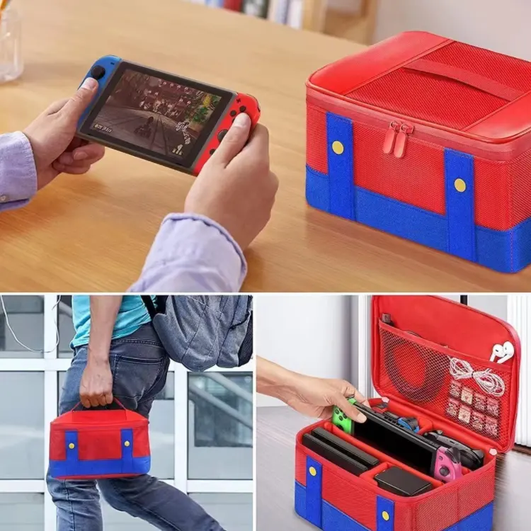 Bolso Maleta De Tela Impermeable Para Nintendo Switch/oled
