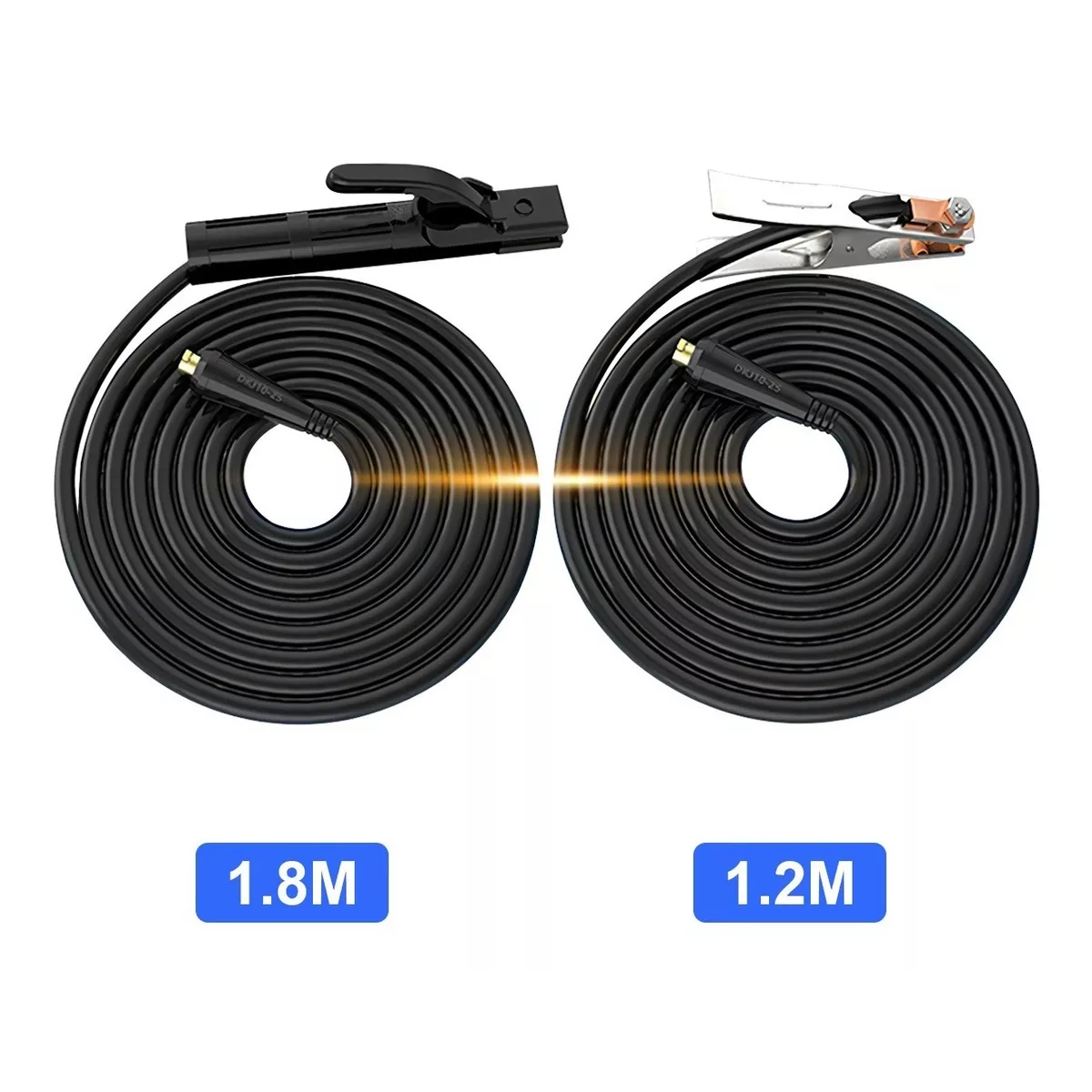 Cables Soldadora Tierra Y Porta Electrodo 1.2/1.8 Metro 300a.