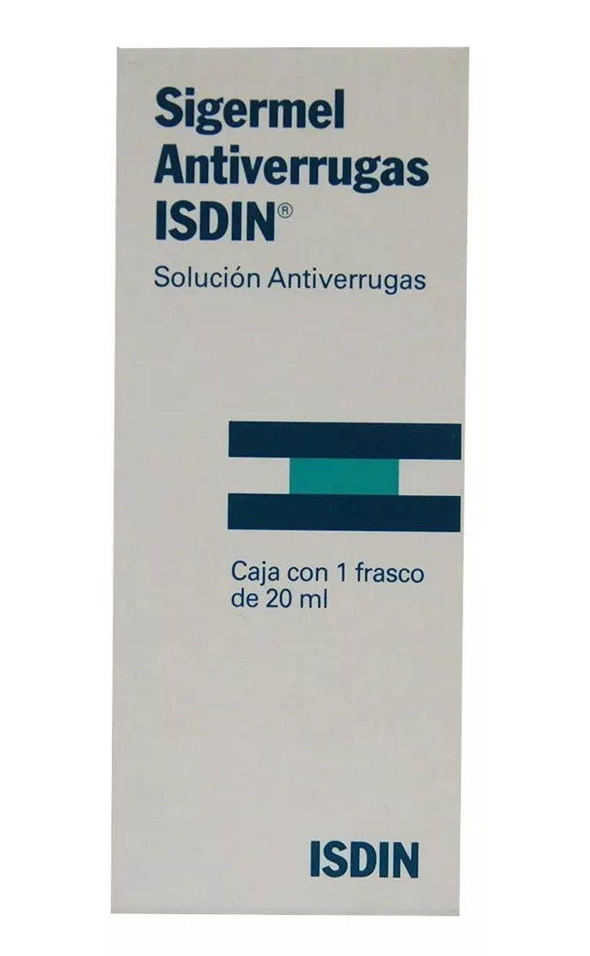 Solución Isdin Sigermel Antiverrugas Frasco Con 20ml