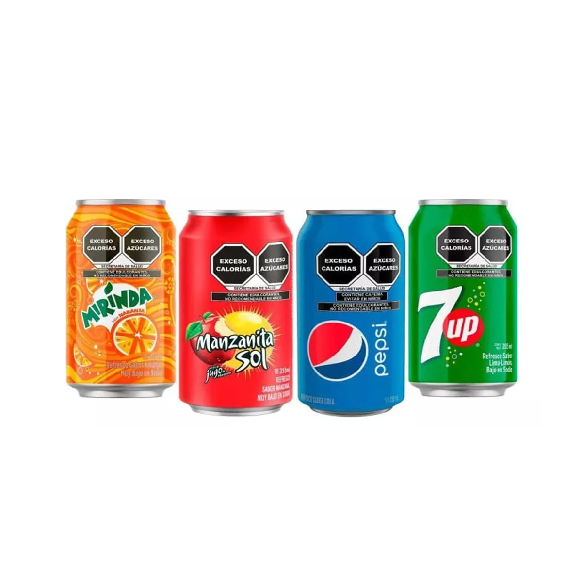 Refresco Pepsi Mix Surtido 24 Piezas de 355 ml c/u