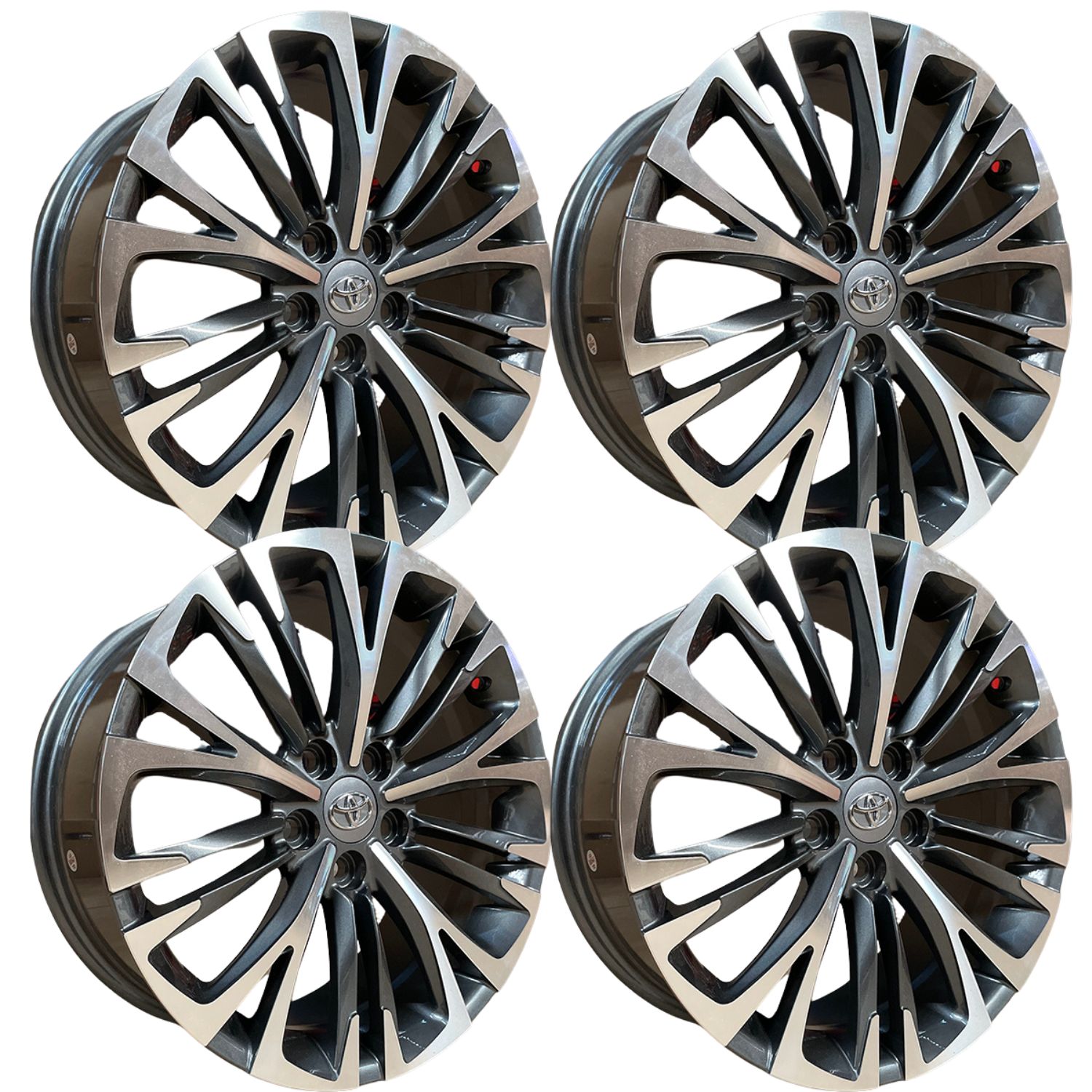Rines Gun Grey Machine 18 5x114.3 Sentra, Nissan X-Trail, Honda CR-V ...