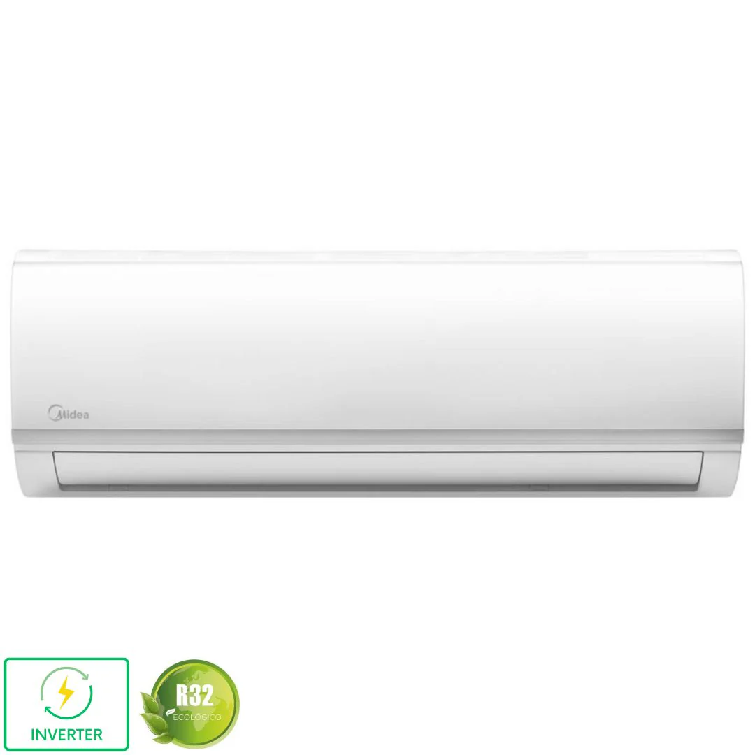 Minisplit Midea EcoSaveR-32 Inverter (1.5 Ton, 220V, Frío y Calor).