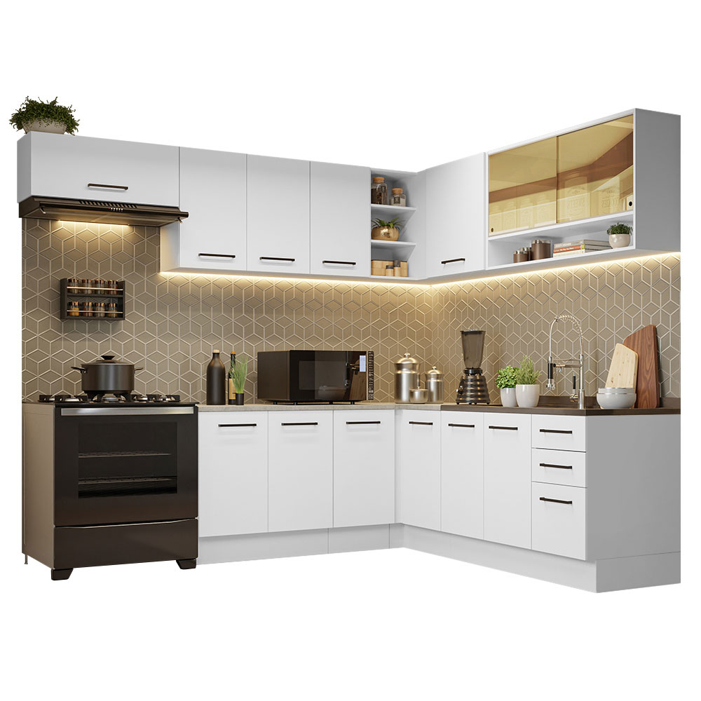 Cocina Integral Completa Modular Madesa Agata 486cm BB 01.