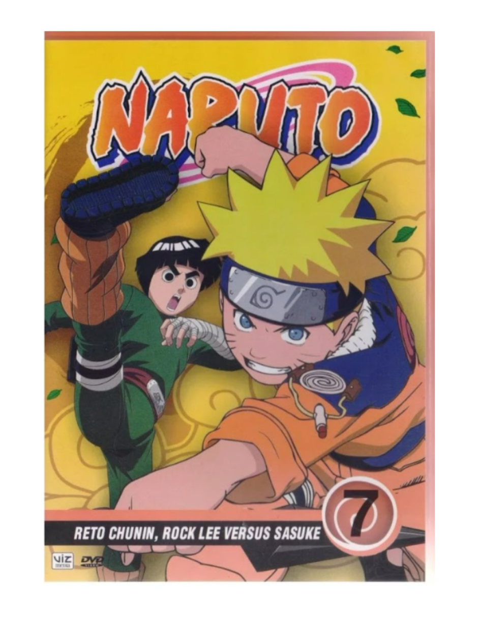Naruto Reto Chunin: Rock Lee vs. Sasuke.