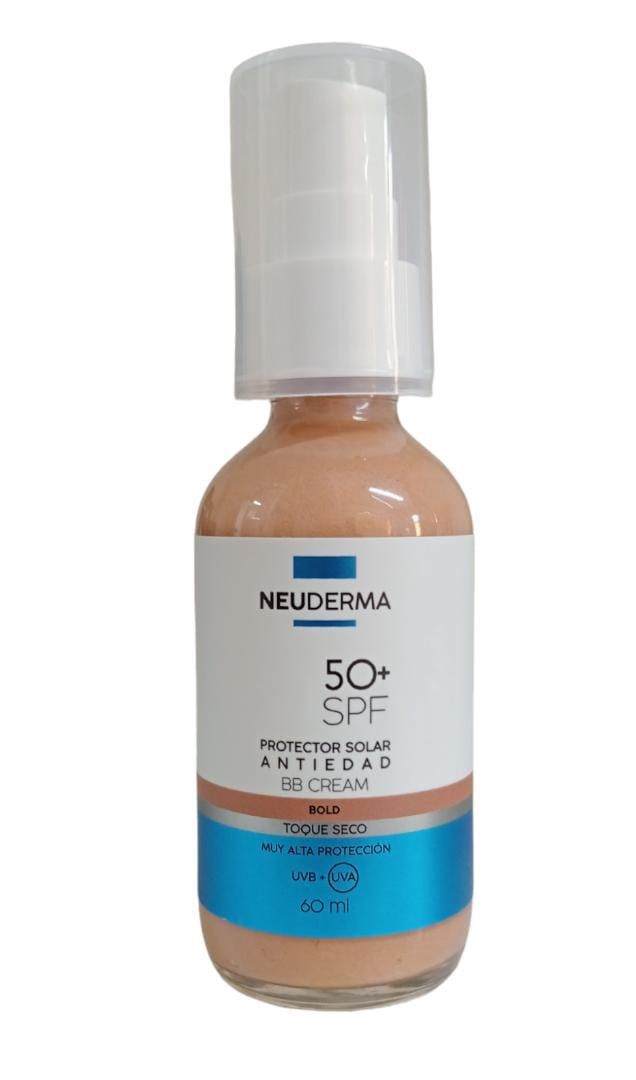 Bb Cream Neuderma Protección Solar Fps 50+ Color Bold 60ml