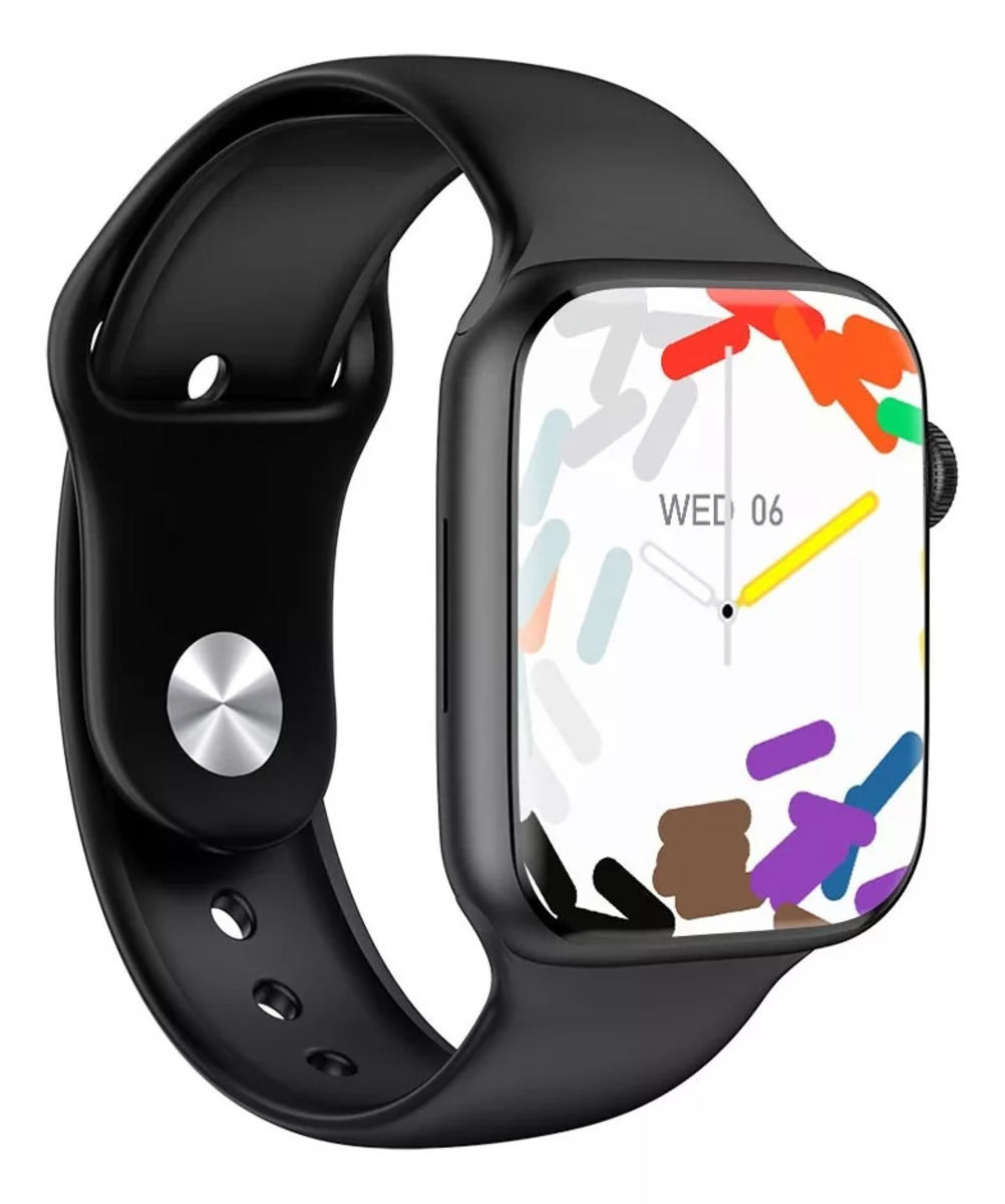 Reloj Inteligente Smartwatch HW11 Pro 2 Fralugio: Mide Glucosa, ECG y Notificaciones NEGRO