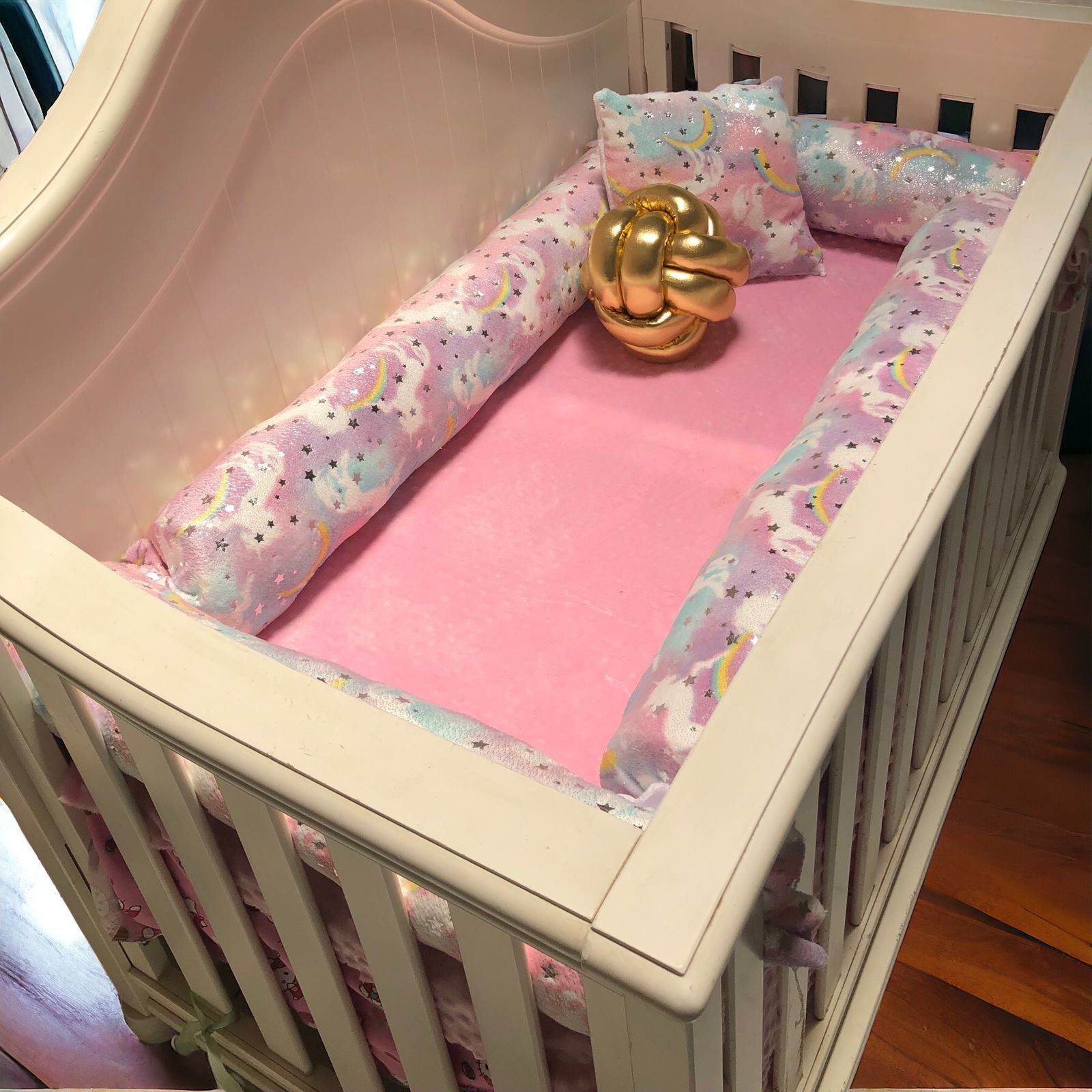 Protector de cuna bebe Tubular 4 mts Seguridad