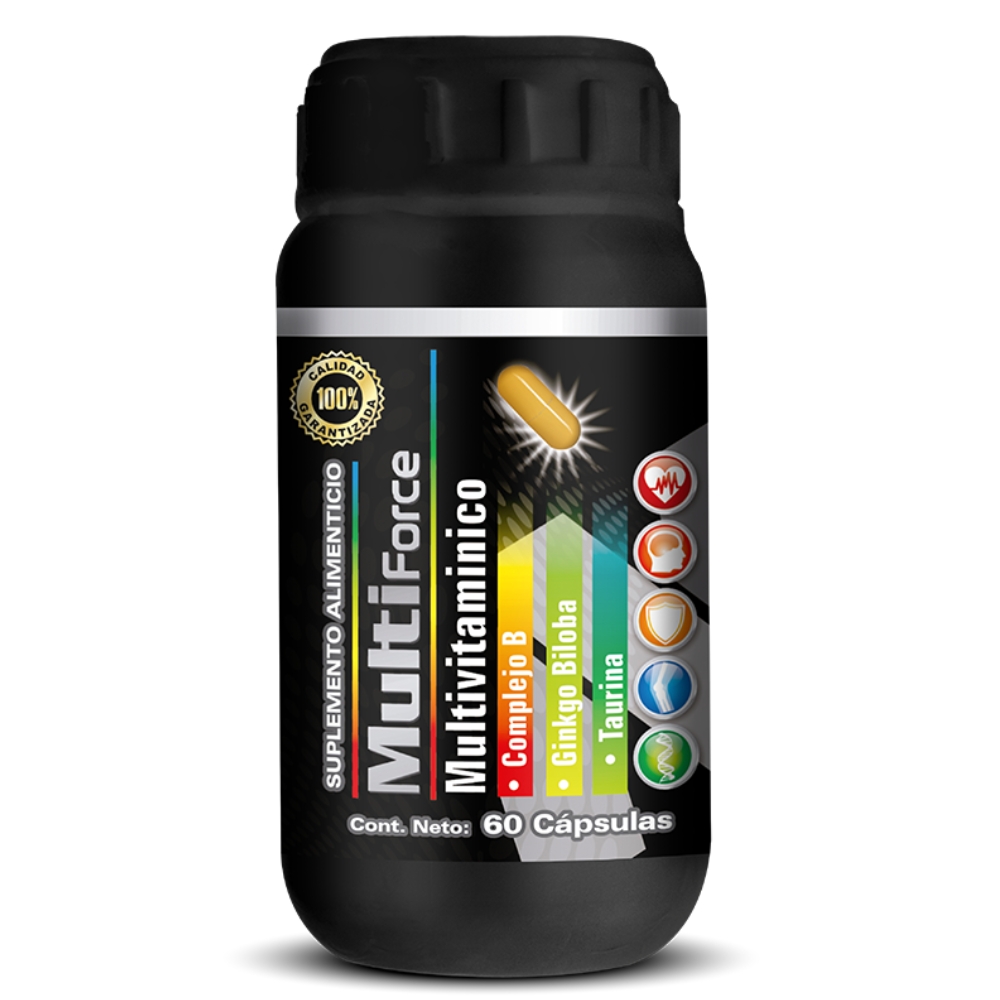 MultiForce es un Multivitamínico, Complejo B y Ingredientes Naturales ...