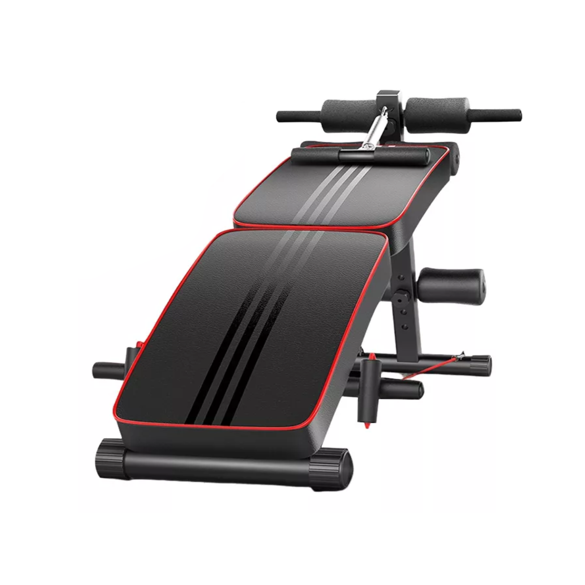 Banco Para Abdominales Plegable Multifuncional De Ejercicio.