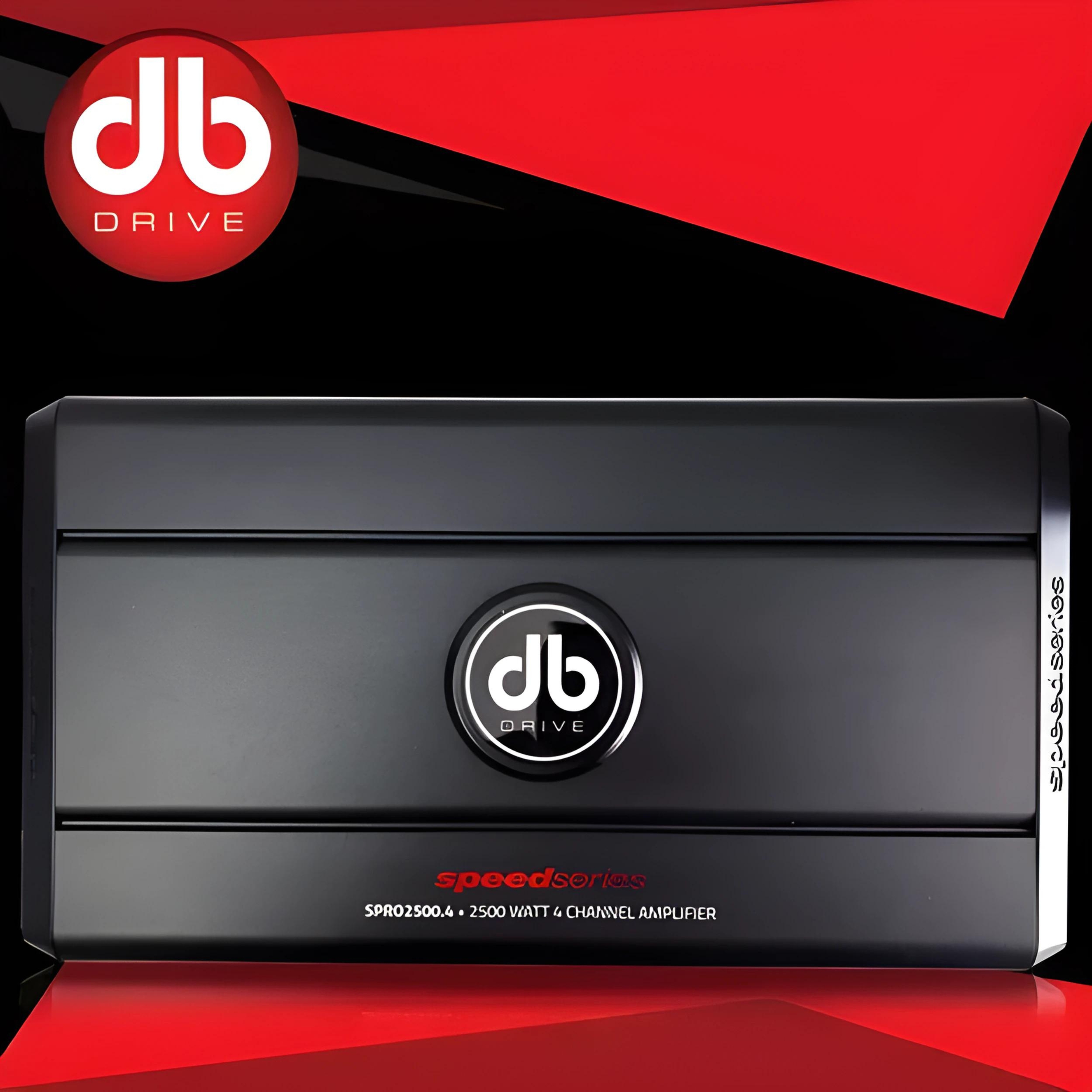 Amplificador de 4 Canales DB Drive SPRO2500.4 Speed Series: Potencia y ...